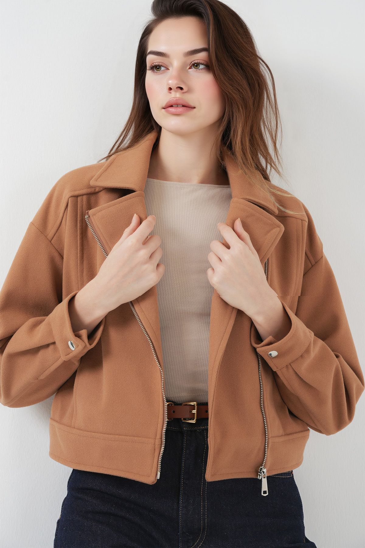 Hiccup BDART Kısa Gabardin Ceket, Boxy Klasik - Fiyatı, Yorumları