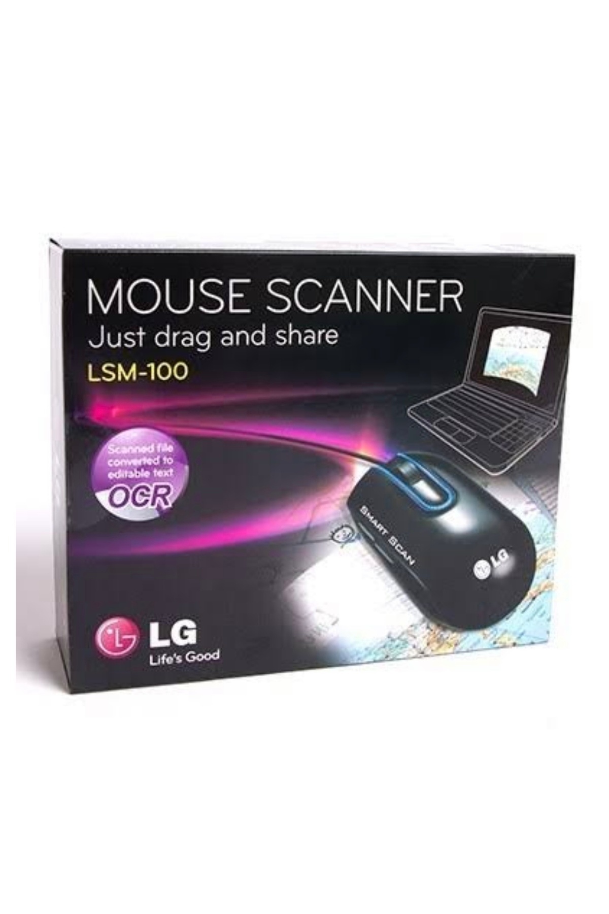 LG LSM-100 Tarayıcı Scanner Mouse.Dünya’nın İlk Tarayıcı Mouse u ...