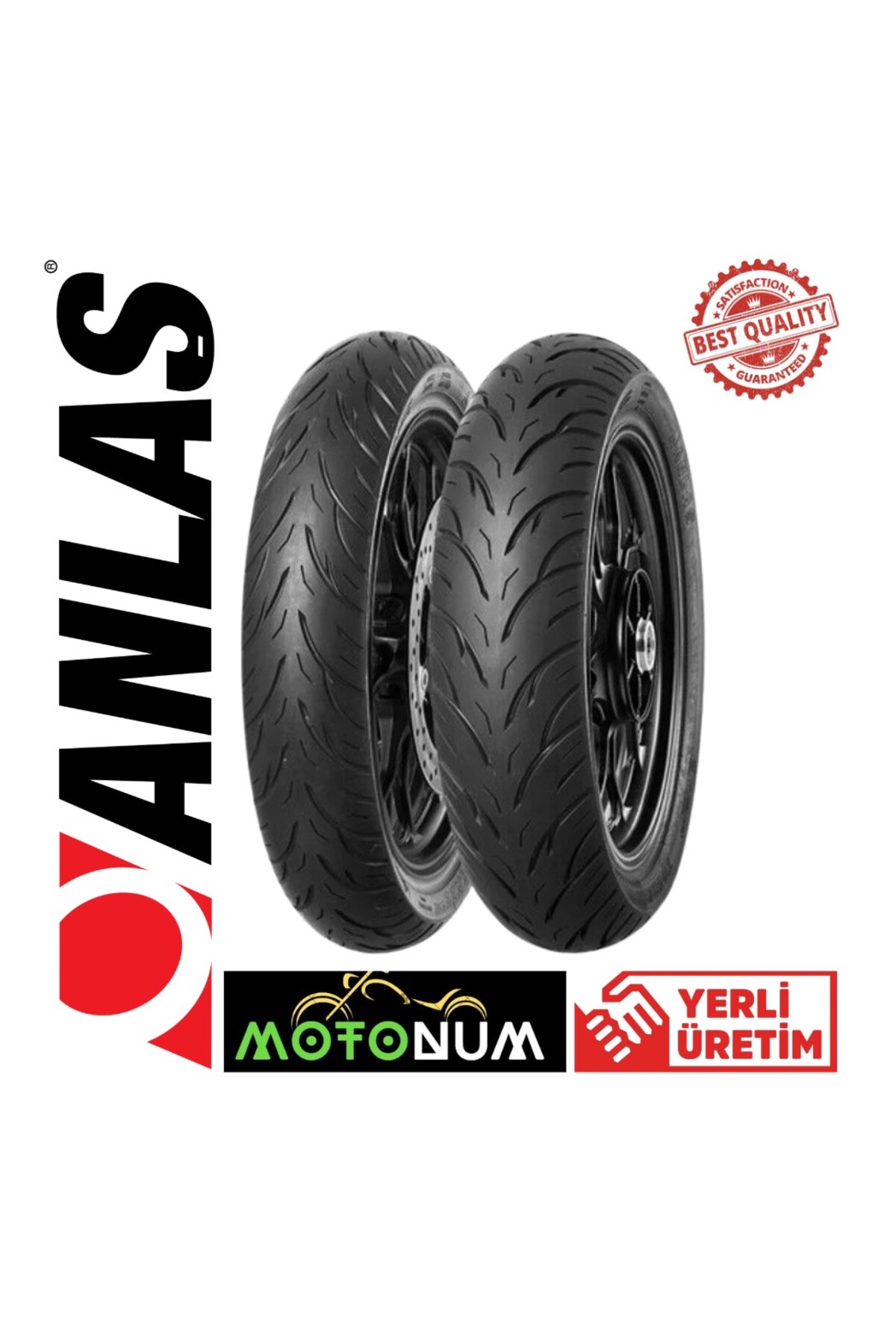 Anlas Mondial Fury 110 Ön Arka Lastik Takım Tournee 2025 Üretim Yerli ...