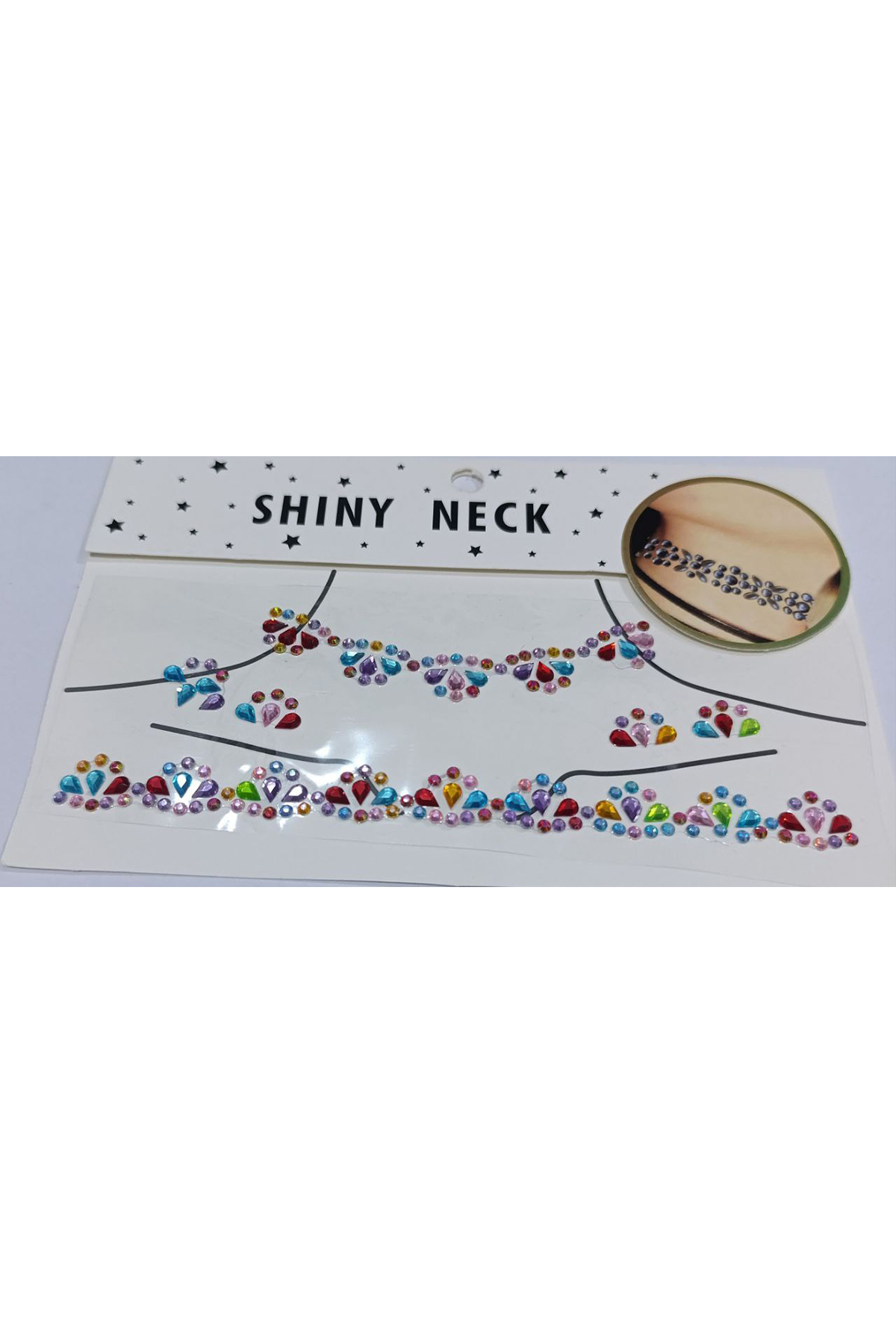 Shiklik Vücut Ve Yüz Taşı Stickers Tırnak Makyaj Taşı Yapışkan Festival ...
