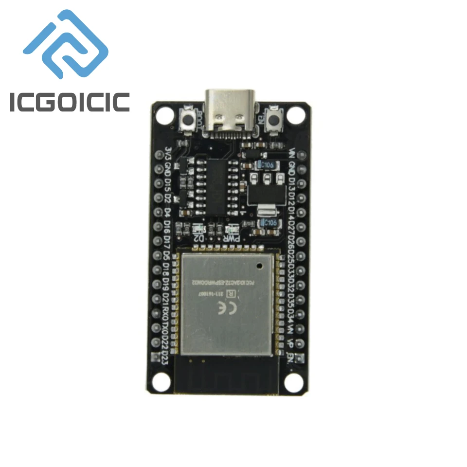 Choice 1 SET CP2102 ESP32 Development Board CH340C WiFi+Bluetooth Ultra-Low Power Dual Core ...
