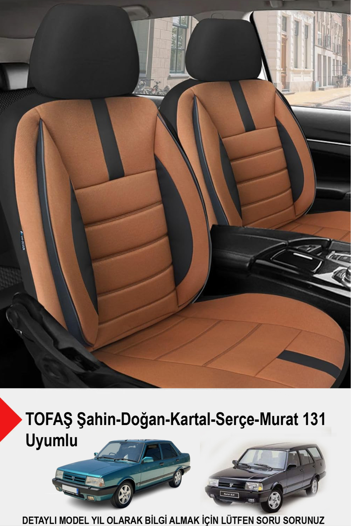 GM-DESIGN Oniks Taba Oto Koltuk Kılıfı-(TOFAŞ Kartal-Şahin-Doğan-Serçe ...