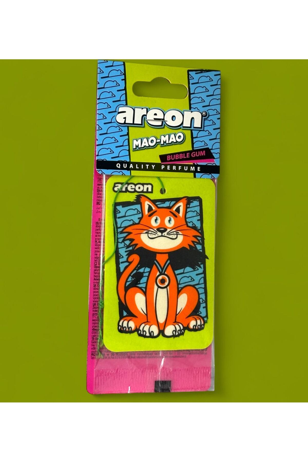 WEWO PARTS AREON MAO-MAO ARAÇ KOKUSU Kedi Figürlü (Bubble Gum) - Fiyatı ...