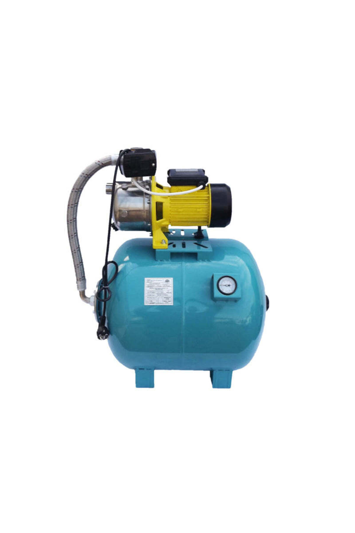 Maxima Hidrofor JY1000/100, 1.1kW, 100-liter tank with manometer- Trendyol
