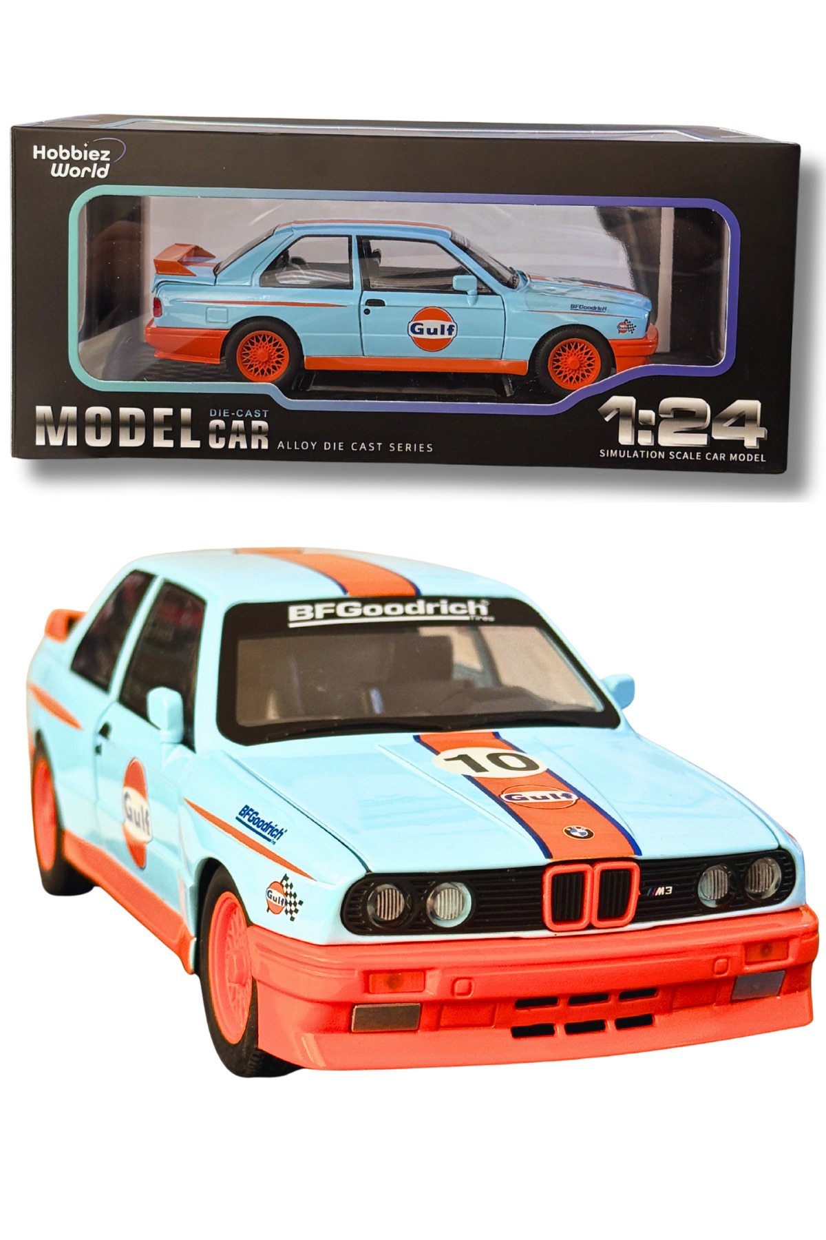 Global Toys BMW M3 E30 1:24 Ölçek Premium Die-Cast Model Araba – Açılır ...