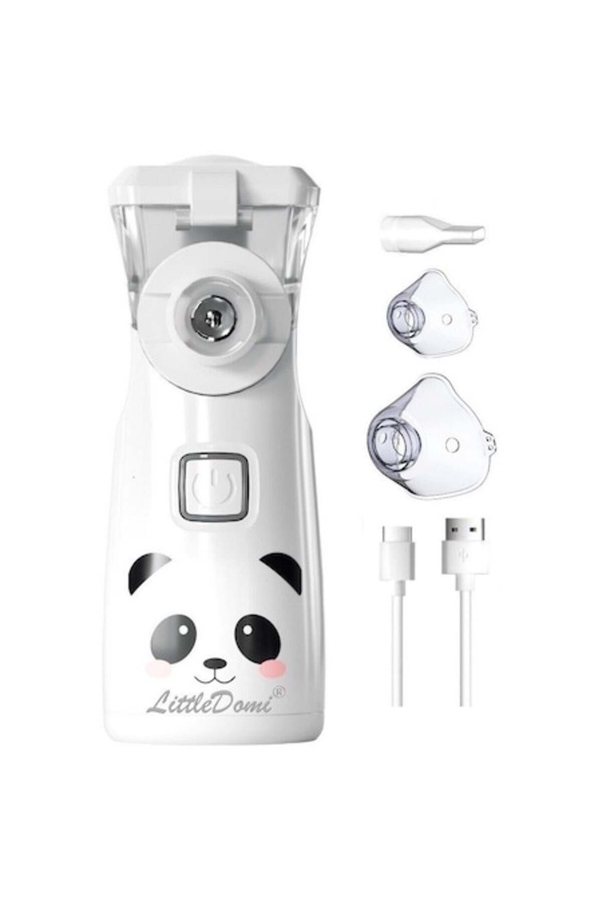LittleDomi Aparat Aerosoli 307 Plus, Nebulizator Ultrasonic, Portabil ...