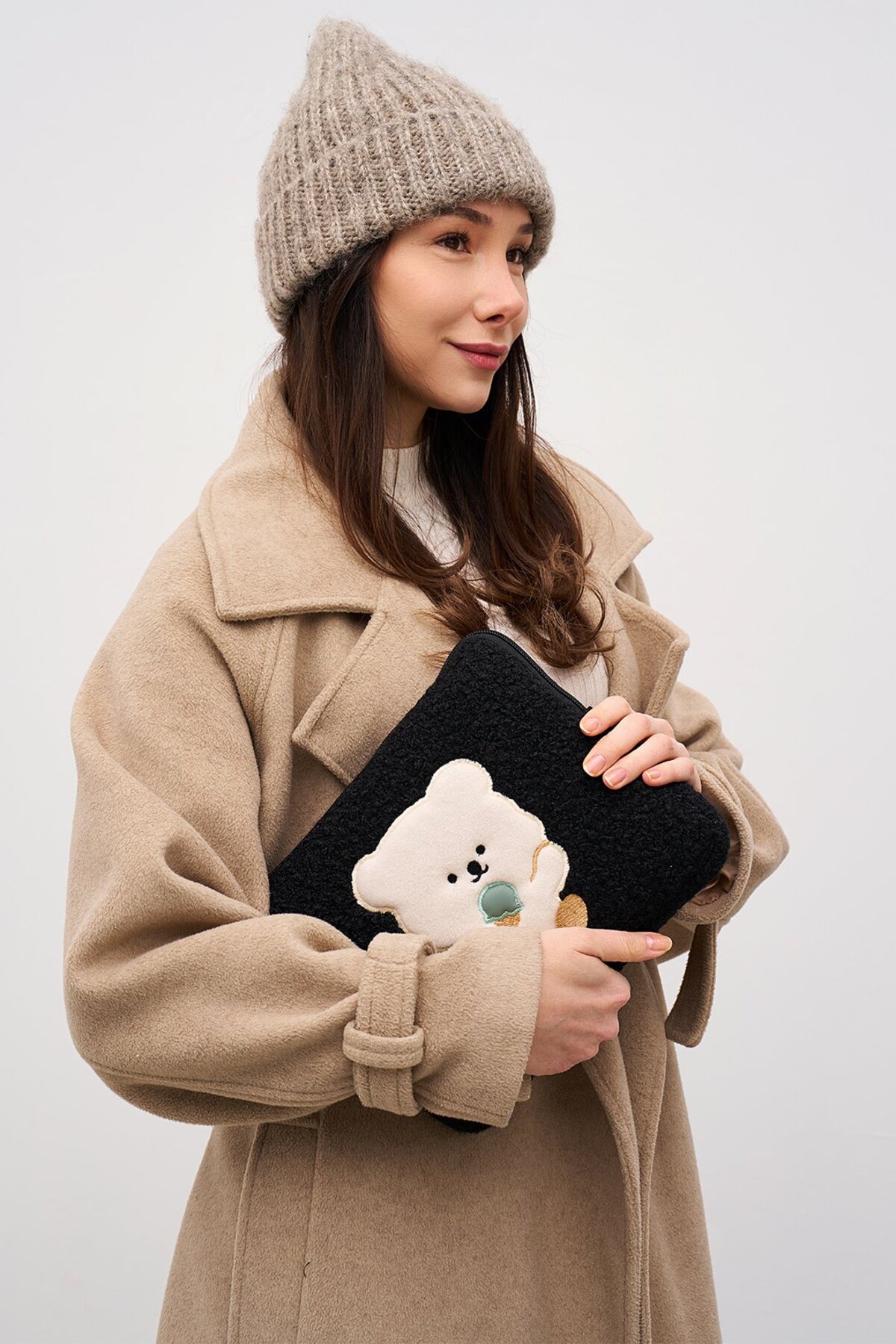 mussen Teddy Bear Tablet Kılıfı 10” & 11” İnç Uyumlu Siyah - Fiyatı ...