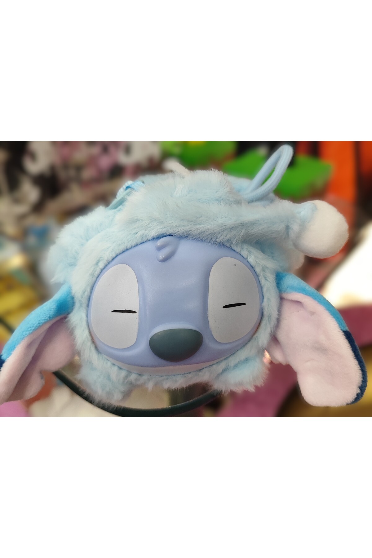 ada çanta kırtasiye Stitch figürlü yumuşak pelüş kalem kutusu/çantası ...