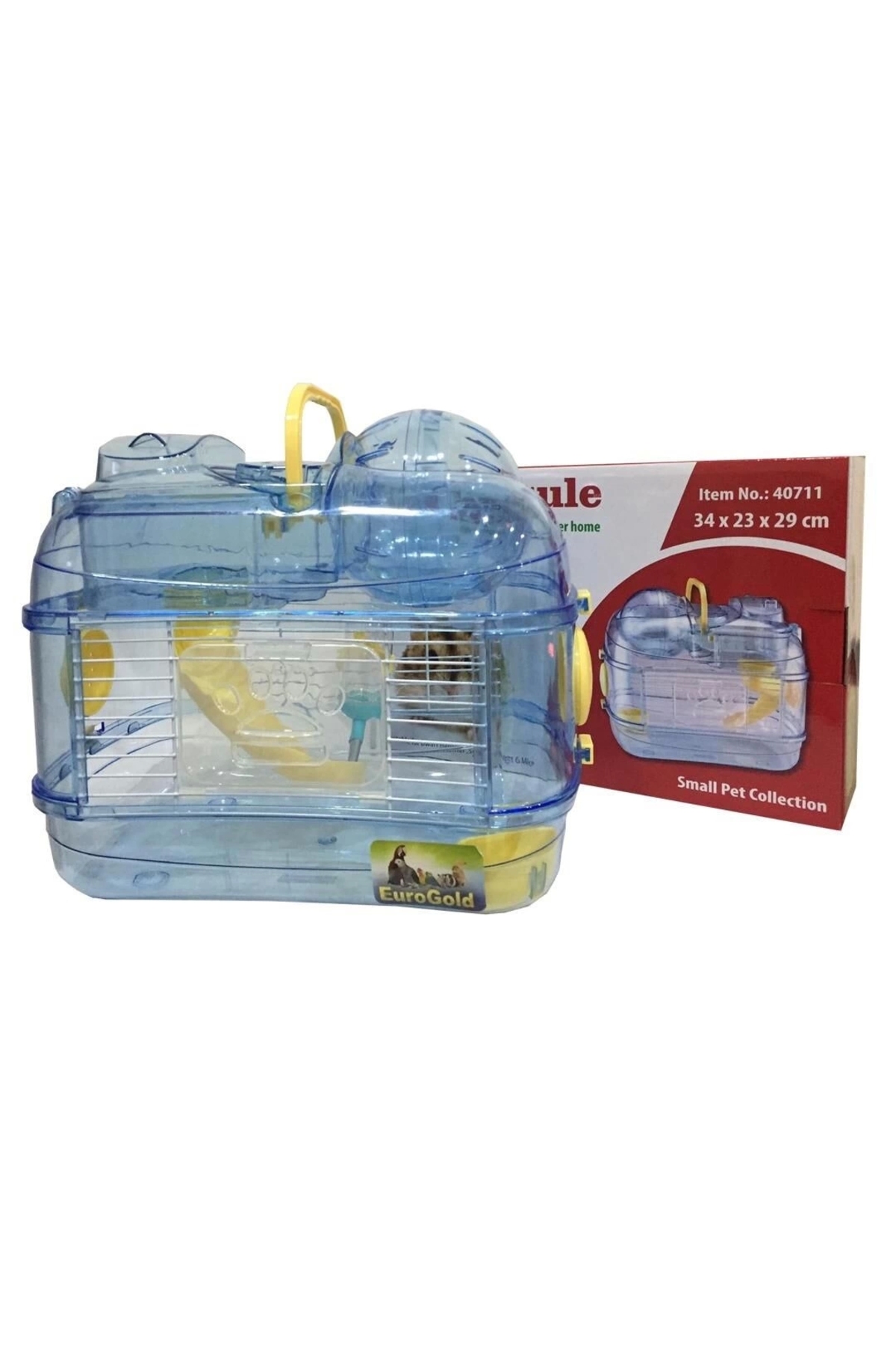 Pet Capsule Petcapsule Hamster Kafesi Mavi 34*23*29 Cm - Mavi - Fiyatı ...