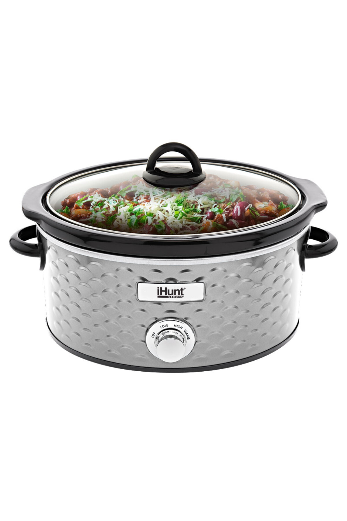 iHunt Aparat pentru gatit Bro Slow Cooker PRO, 220W, 4.25L, Vas Premium ...