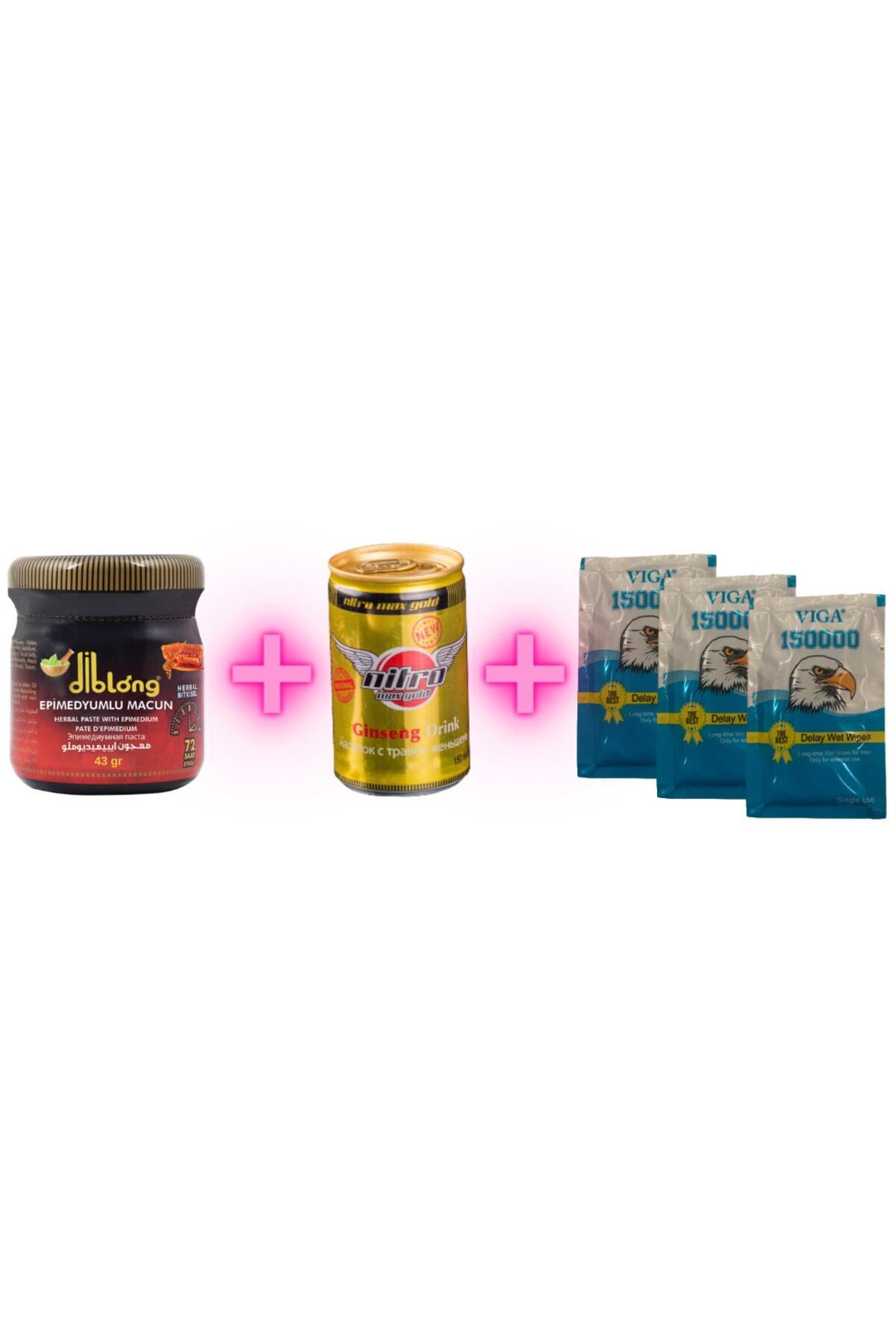 Okey Ginseng Katkılı 43gr Nitro Max Gold Içecek Mendil (GİZLİ GÖNDERİM ...