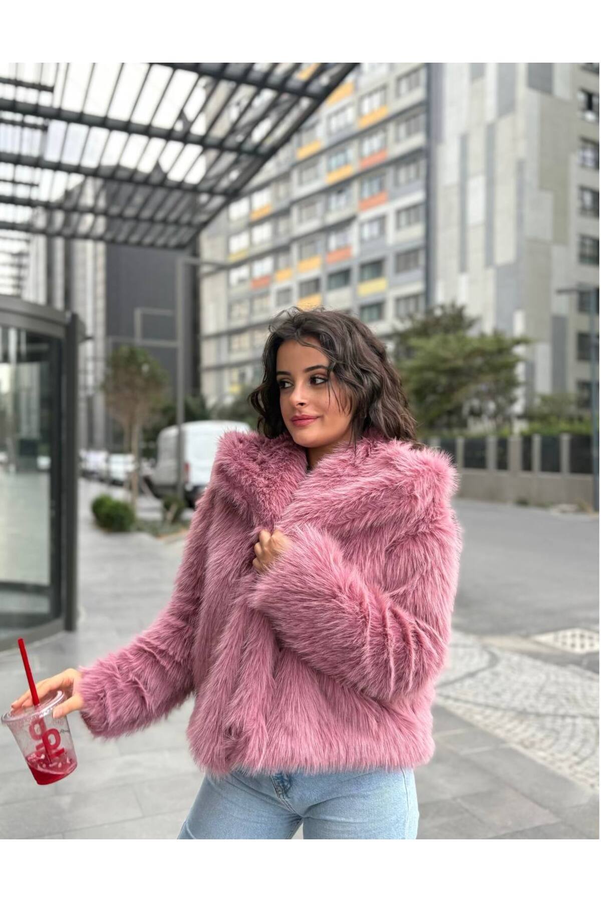 AYKA WEAR aykawear CEPLİ ÇITÇITLI SUNİ PREMİUM KÜRK - Fiyatı, Yorumları
