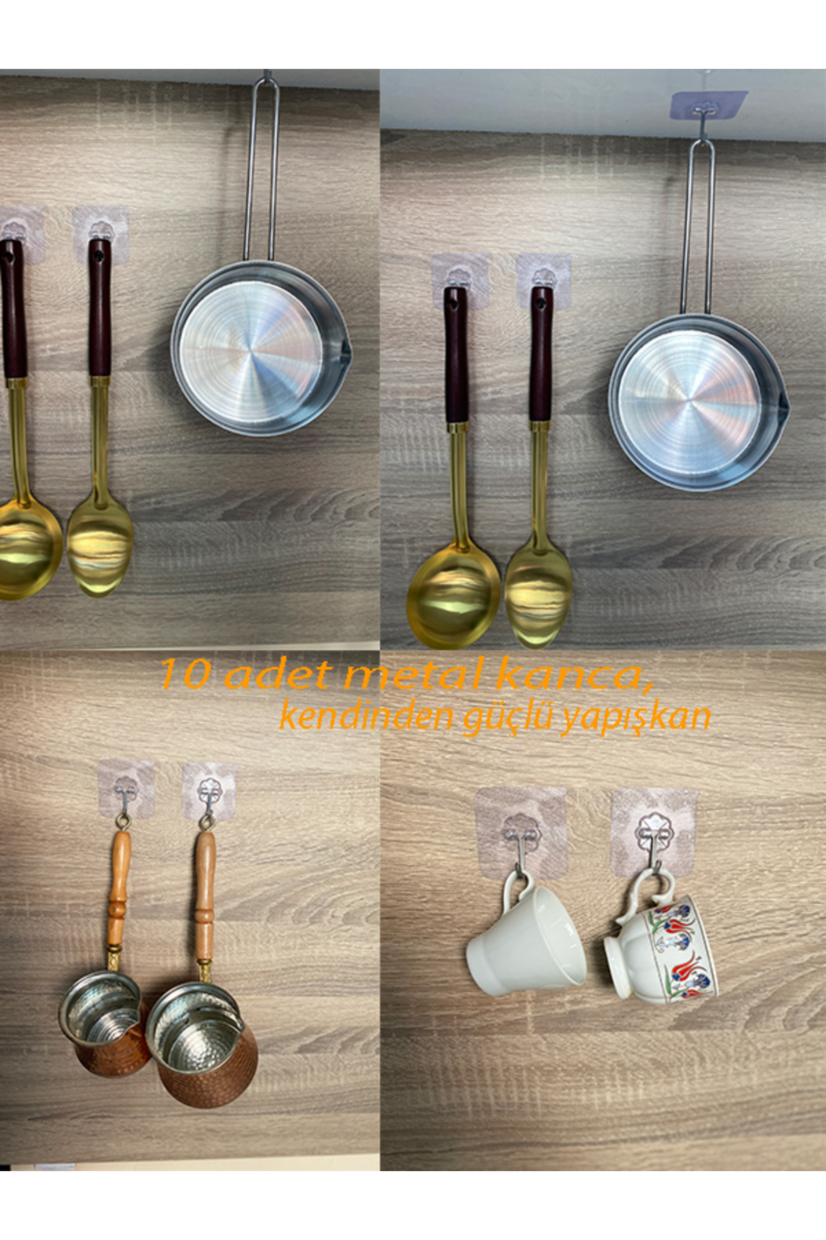 RENK YAPI RÜYASI 10 ADET ŞEFAF YAPIŞKANLI BANYO ASKISI GÜÇLÜ YAPIŞKANLI ...