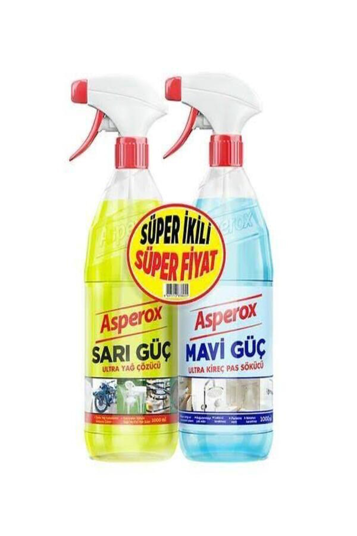 ASPEROX 2 Li paket Ultra Sarı Güç Ve mavi Güç 1 Lt - Fiyatı, Yorumları