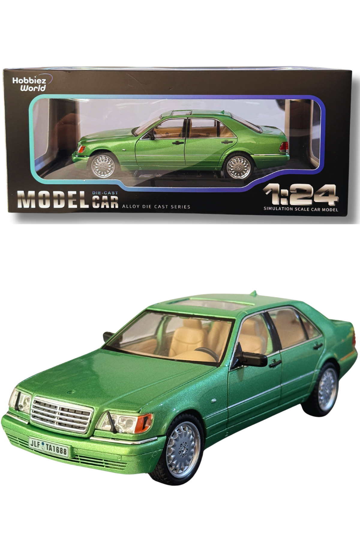 Global Toys Mercedes-Benz S-Class W140 Premium Die-Cast Model Araba ...