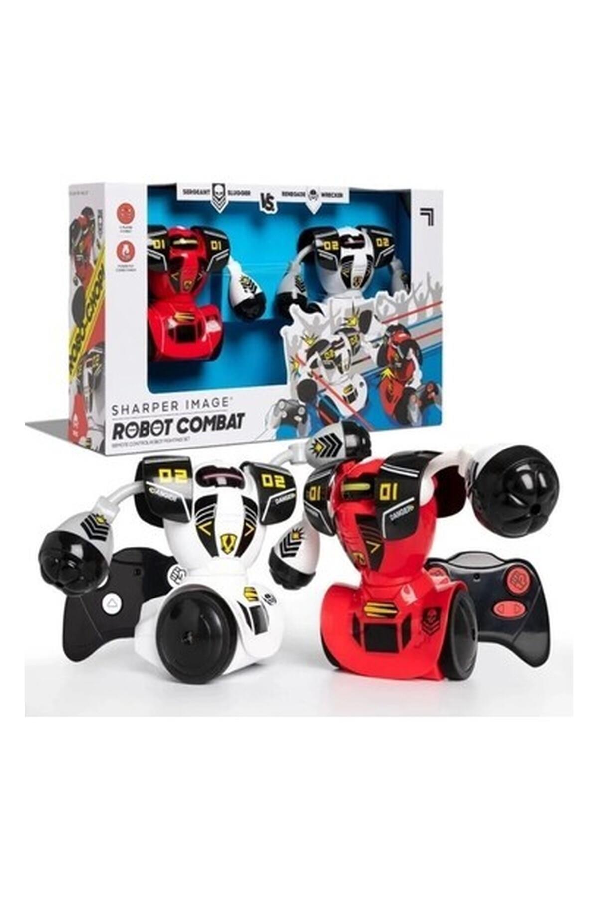 Sharper Image - Uzaktan Kumandalı Robot Savaşcı Seti 2'li Beyaz/kırmızı ...