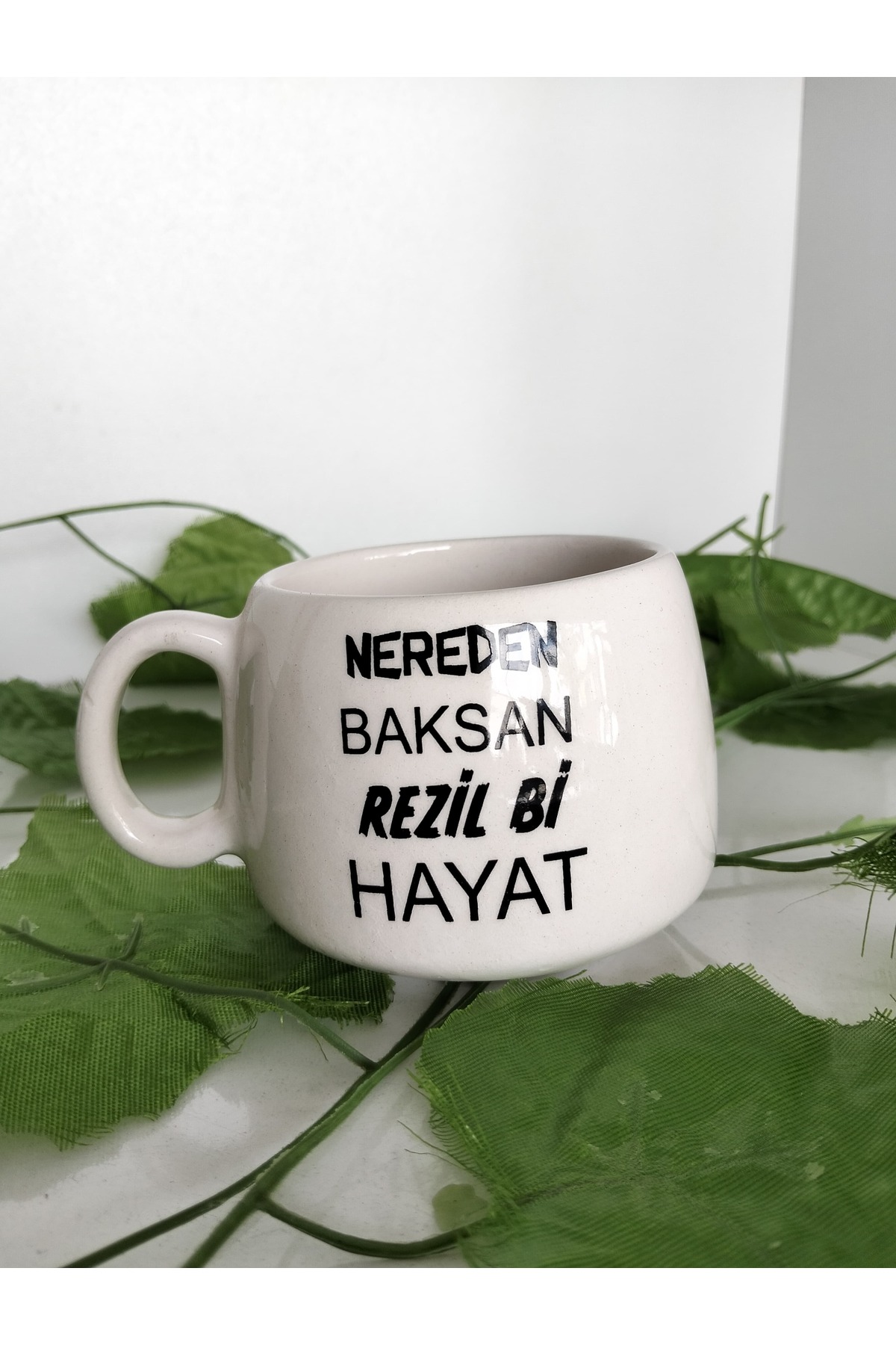 Home Kahve fincanı "Nereden baksan rezil bi Hayat" - Fiyatı, Yorumları
