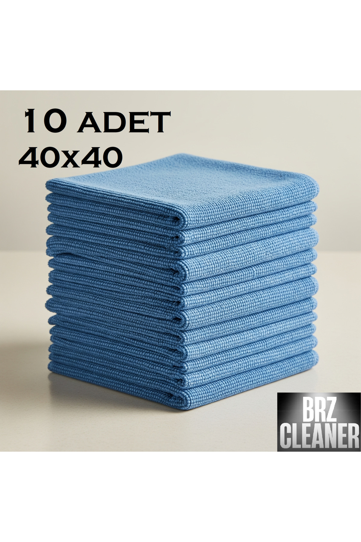 BRZ CLEANER Brz Clean 10 Adet 40X40 Mikrofiber Temizlik Bezi - Fiyatı ...