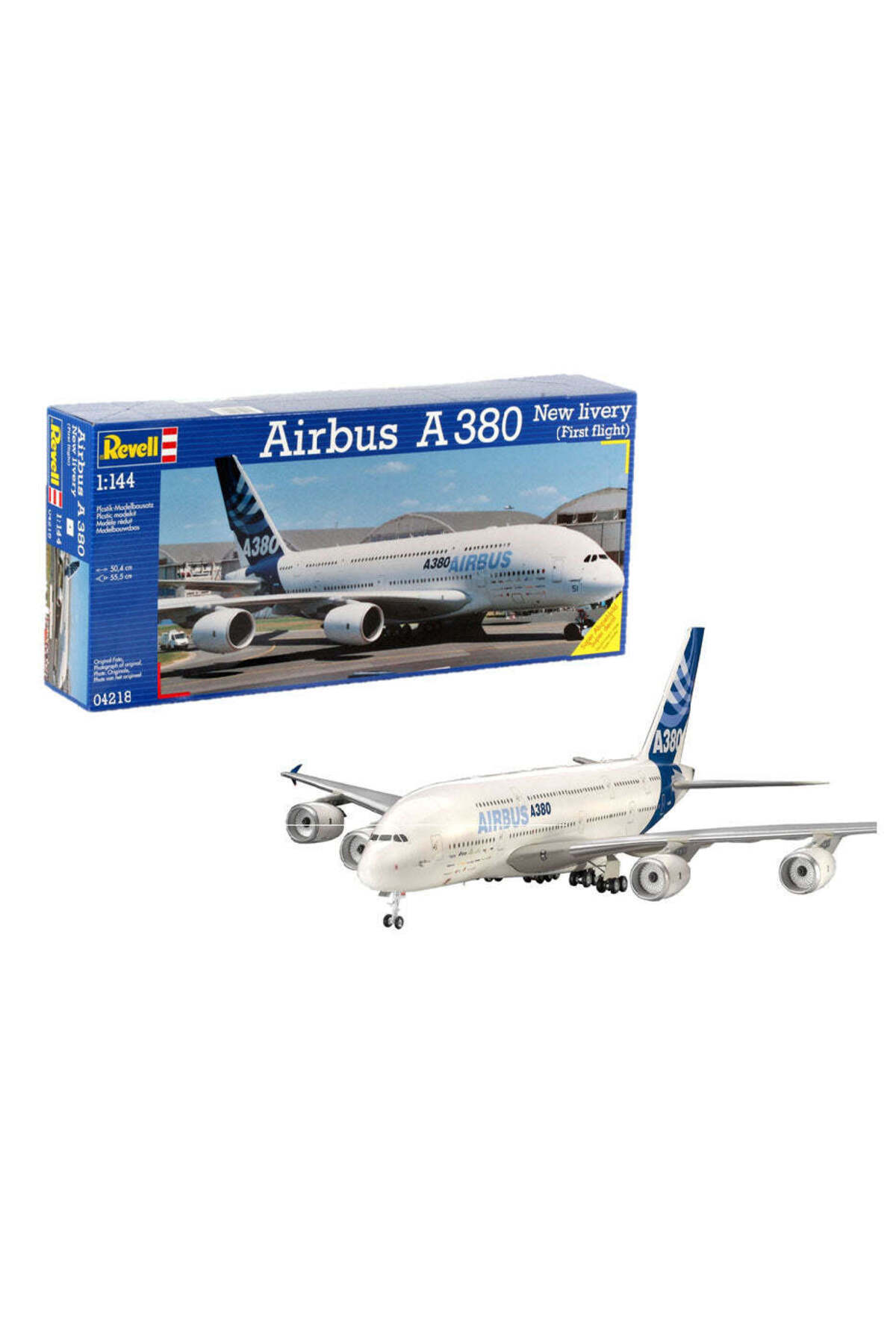 REVELL Avion Airbus A 380 Design New Livery First Flight Scara 1:144 ...