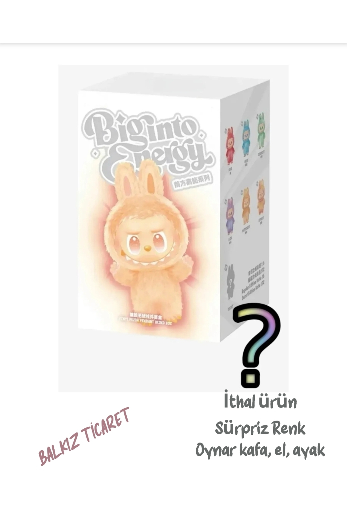 BALKİZ Labubu The Monsters, Biginto Energy Labubu - Labubu Oyuncak ...