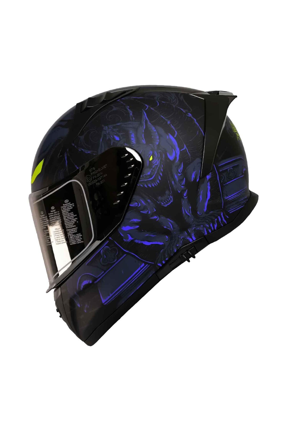 MTS Pro Helmets M-801 Snake Full Face Motosiklet Kaskı - Fiyatı, Yorumları