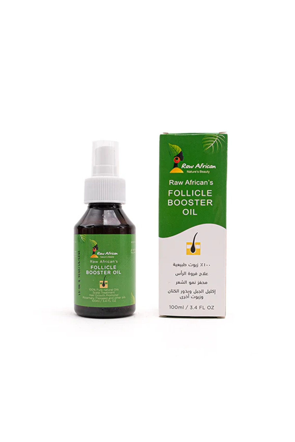 RAW AFRICAN Hair growth, lengthening, thickening, and strengthening ...