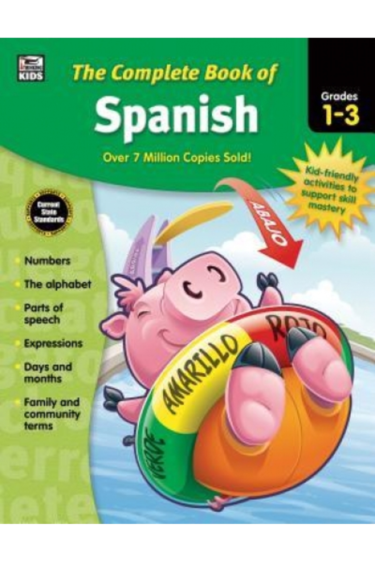 Palgrave The Complete Book of Spanish, Grades 1 - 3- Trendyol