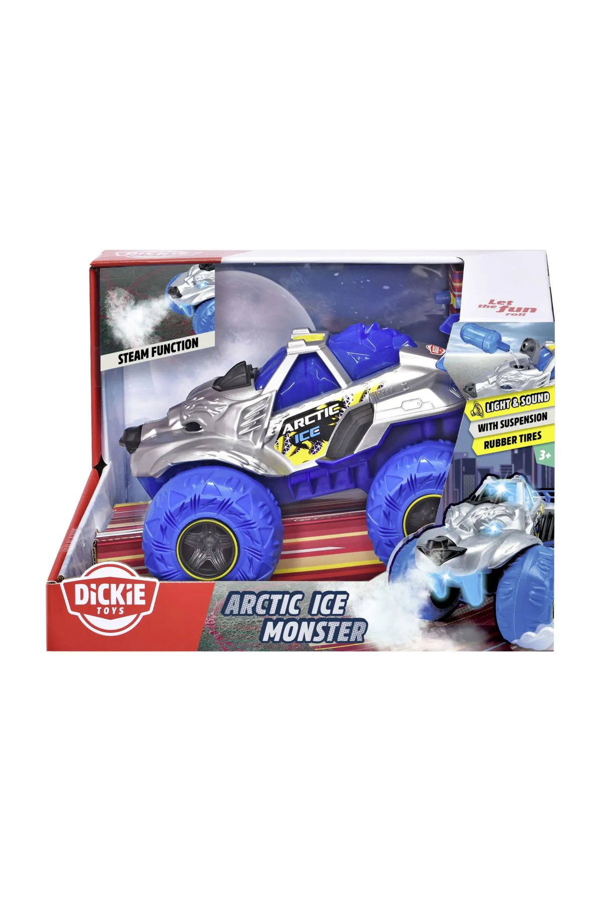 Simba DICKIE ARCTIC ICE MONSTER 4x4 with lights, sounds, suspension and ...