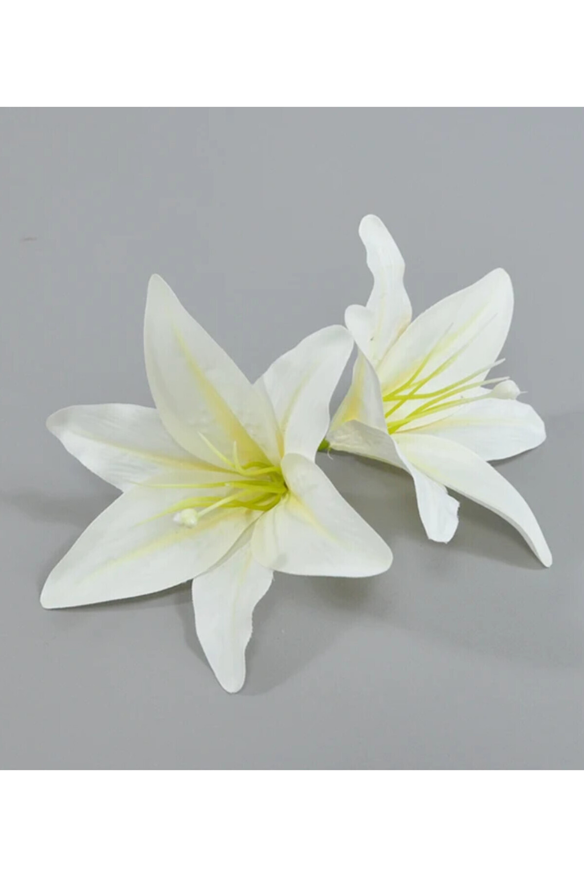 MD Aspiz Flowers 5 Adet Yapay Lüx Islak Kafa Lilyum _ Gelin Buketi Zambak Nişan Düğün Dekor ...