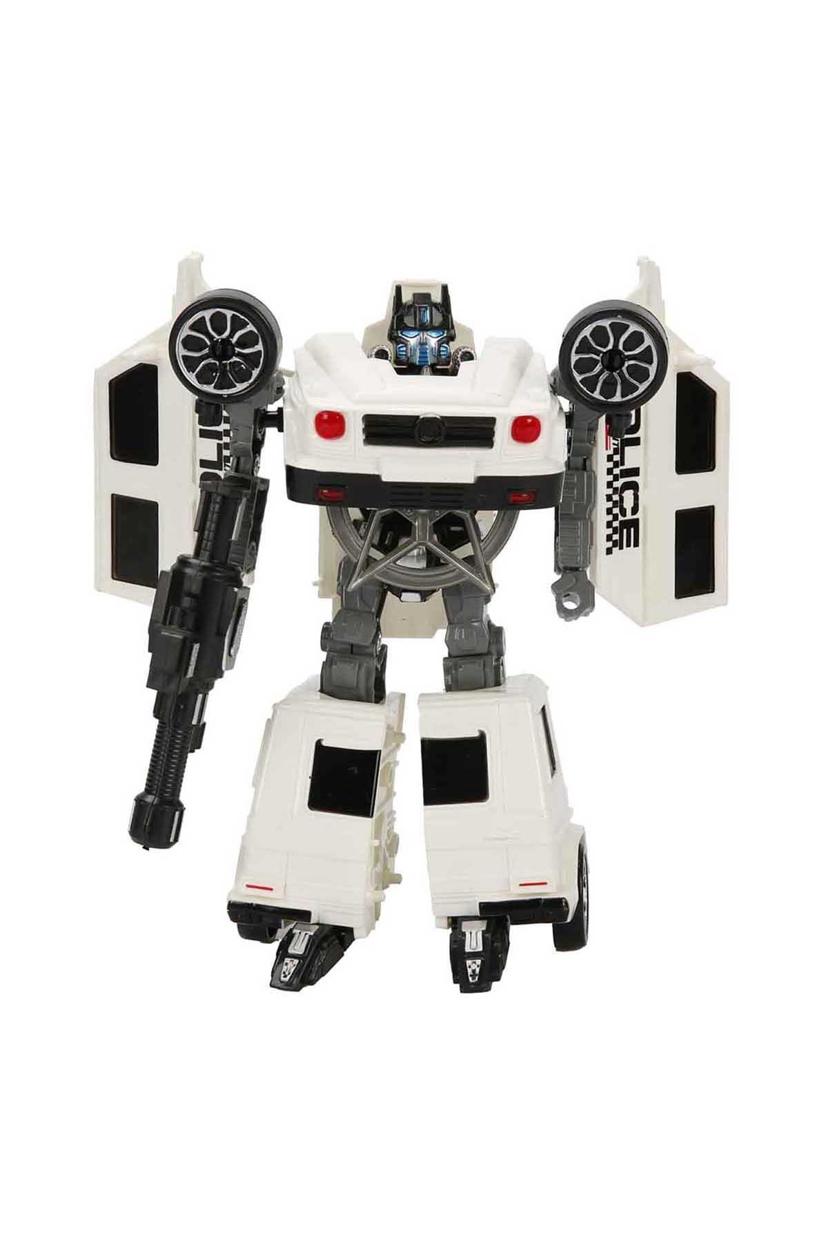 Sunman Transformer Police Robotları Beyaz - Fiyatı, Yorumları