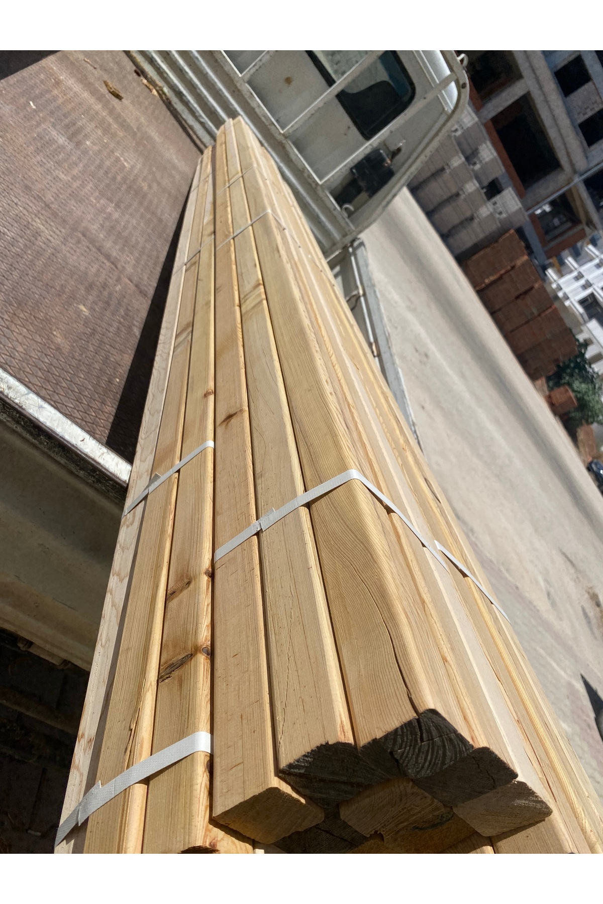 Gunwood 5*5*100 (1ADET) Silinmiş , Paflanmış Sedir Ağacı Çıta , hobi ...