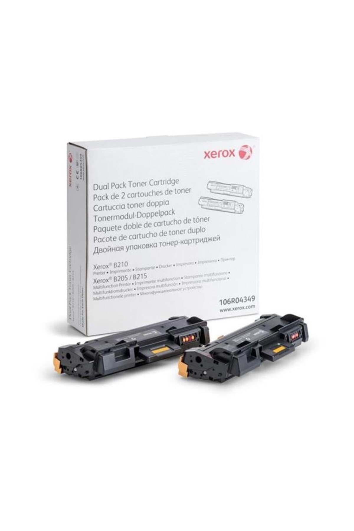 Xerox 106R04349 B210 B205 B215 Dual Pack Toner 6000 Sayfa - Fiyatı ...