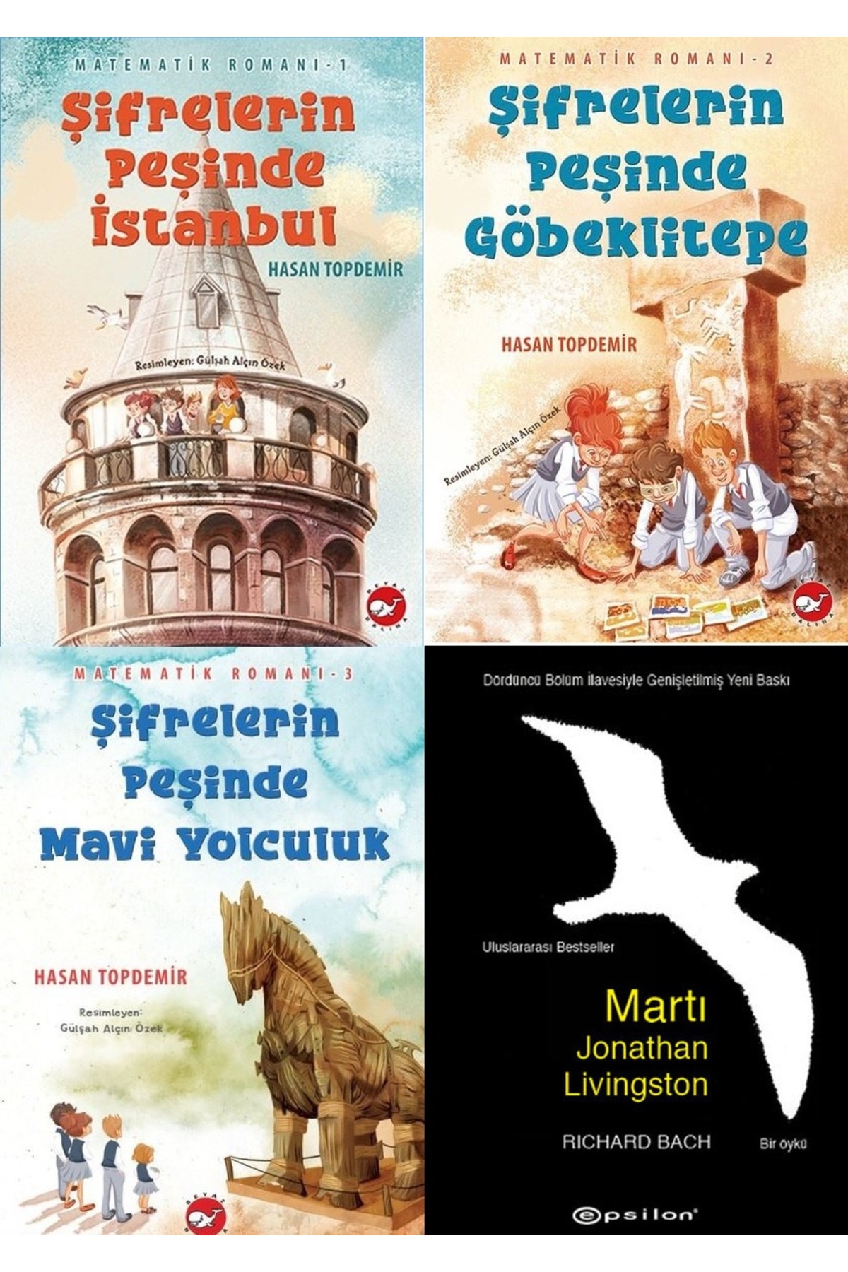 Epsilon Yayınevi Şifrelerin Peşinde İstanbul + Göbeklitepe + Mavi ...