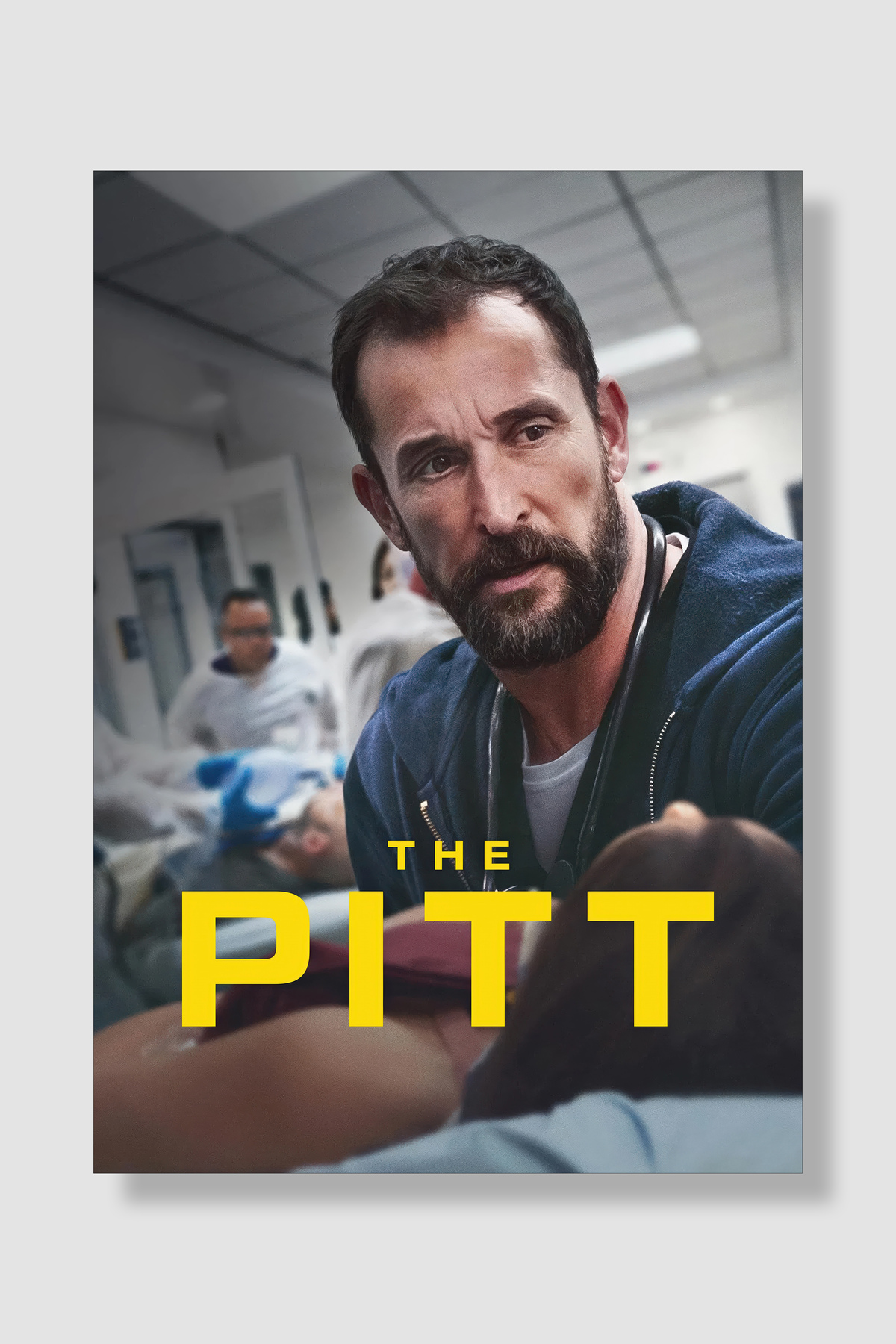 postick The Pitt Dizi Posteri Yüksek Kaliteli Kalın Parlak Kuşe Kağıdı ...