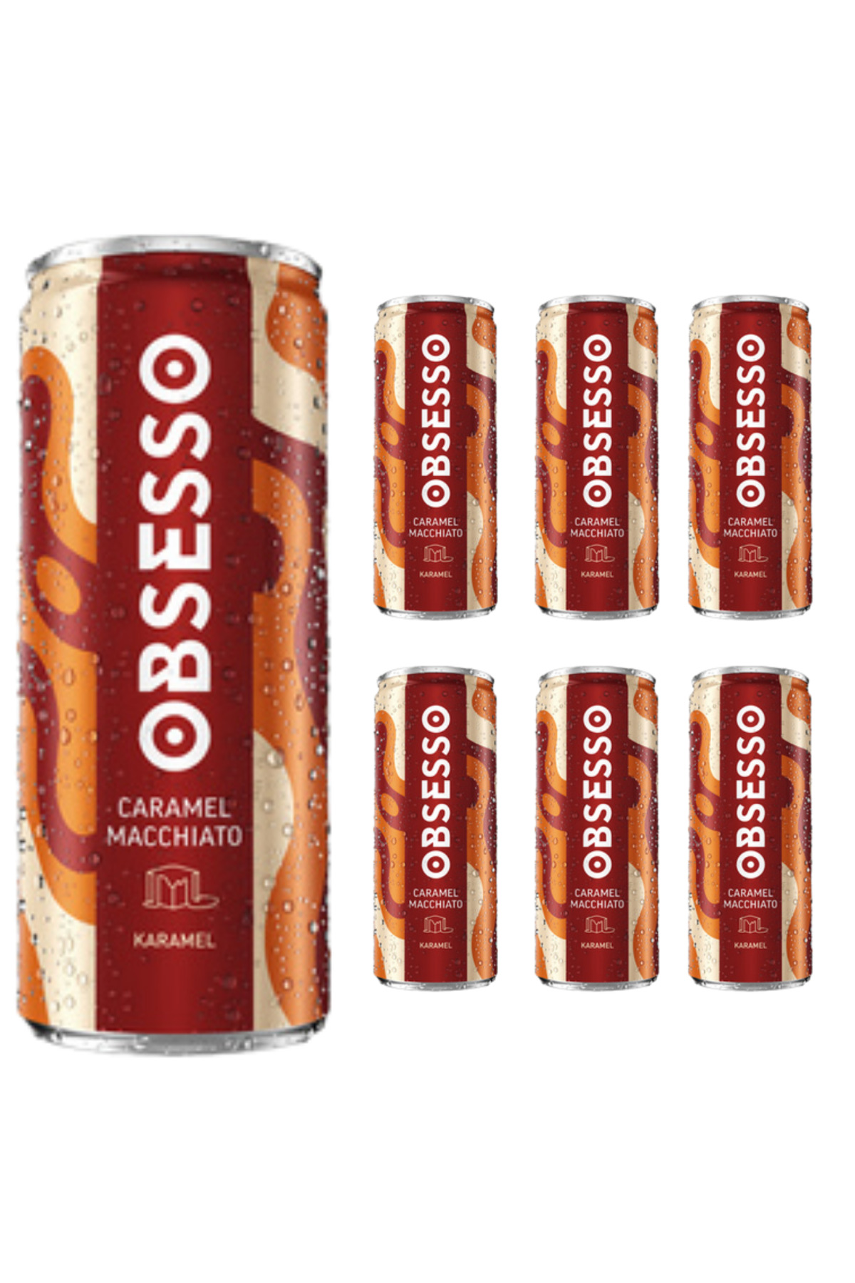 Dimes OBSESSO ICED COFFEE CARAMEL MACCHIATO 250 ML X 6 ADET - Fiyatı ...