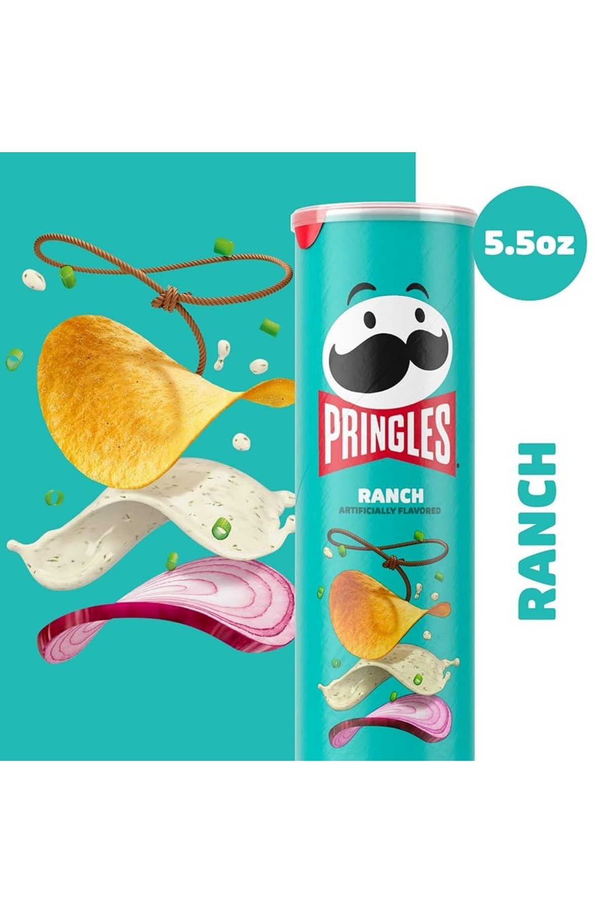 Pringles Ranch Flavoured Potato Crisps 158g - Fiyatı, Yorumları
