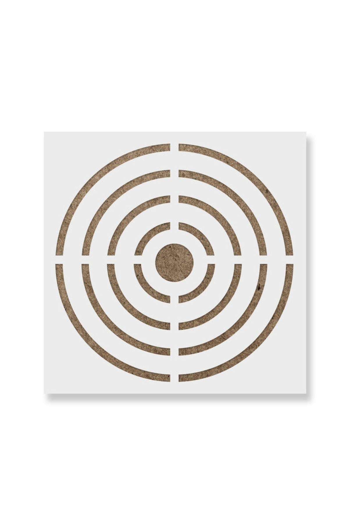 Maxrom Stencil Wall painting, plaster 0.7mm Bullseye target model ...