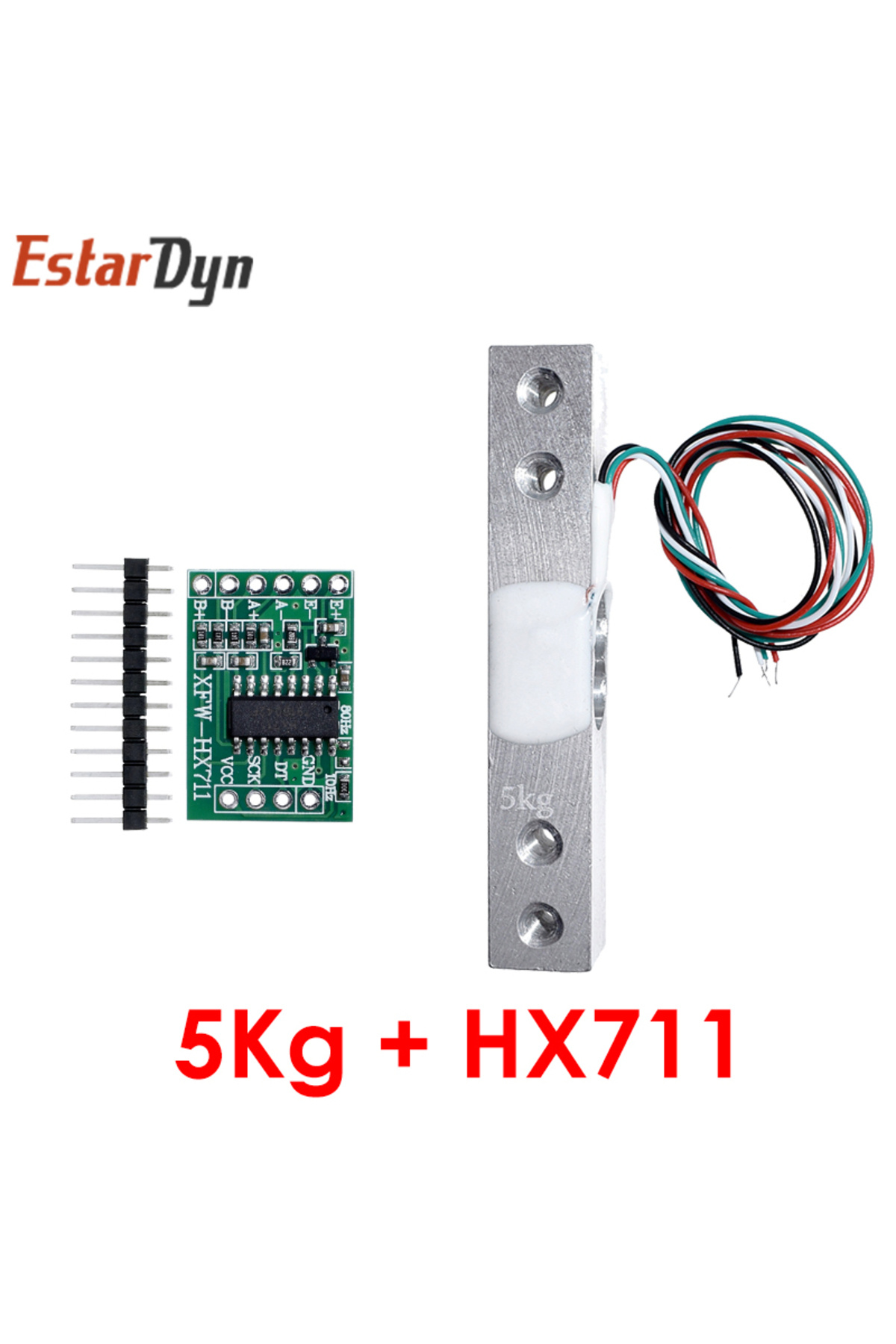 Choice 5KG With HX711 Load Cell 1KG 2KG 5KG 10KG 20KG HX711 AD Module ...