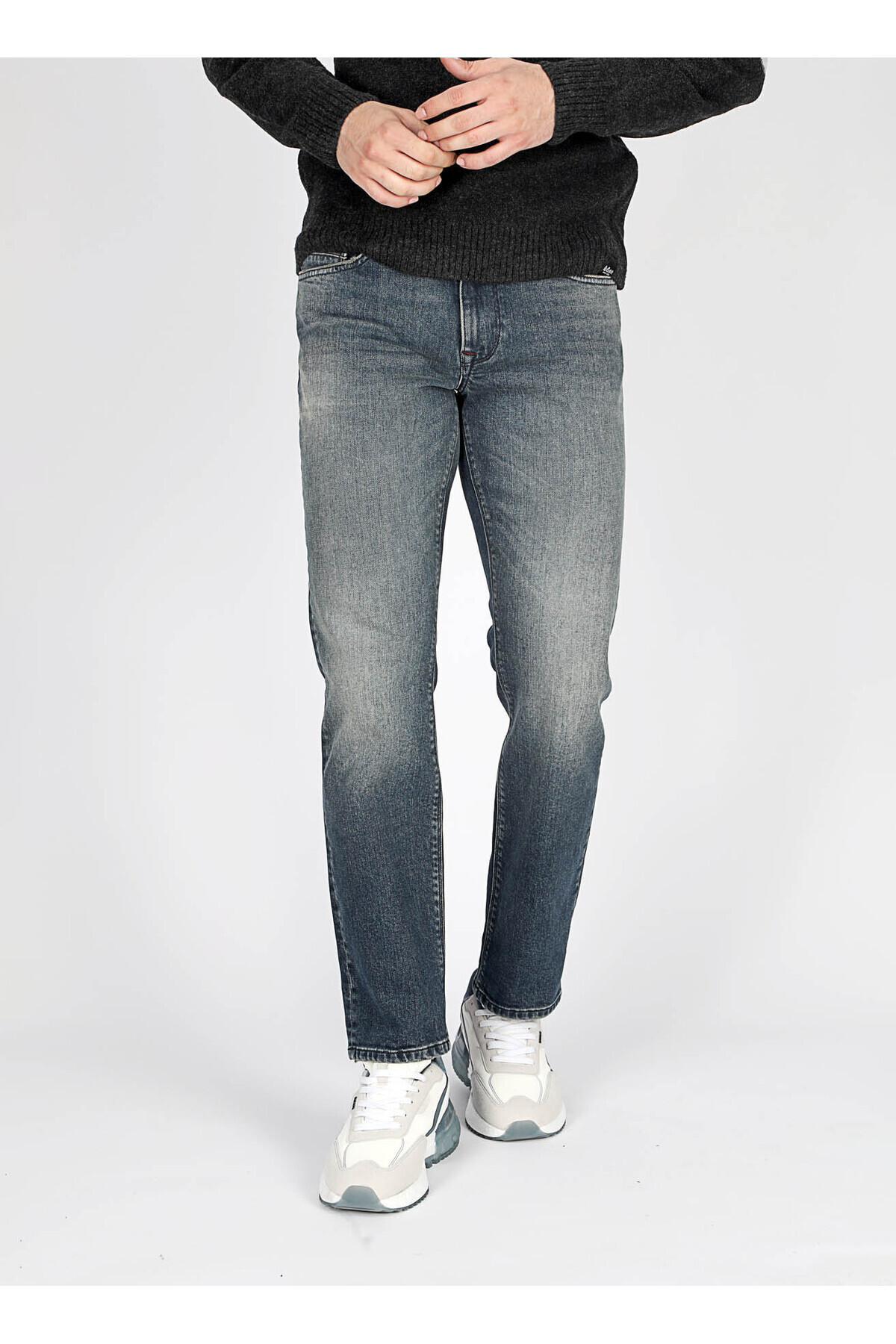 Lee Cooper JAGGER EDDIE BLUE OD Slim Straight Fit Erkek Denim Pantolon ...