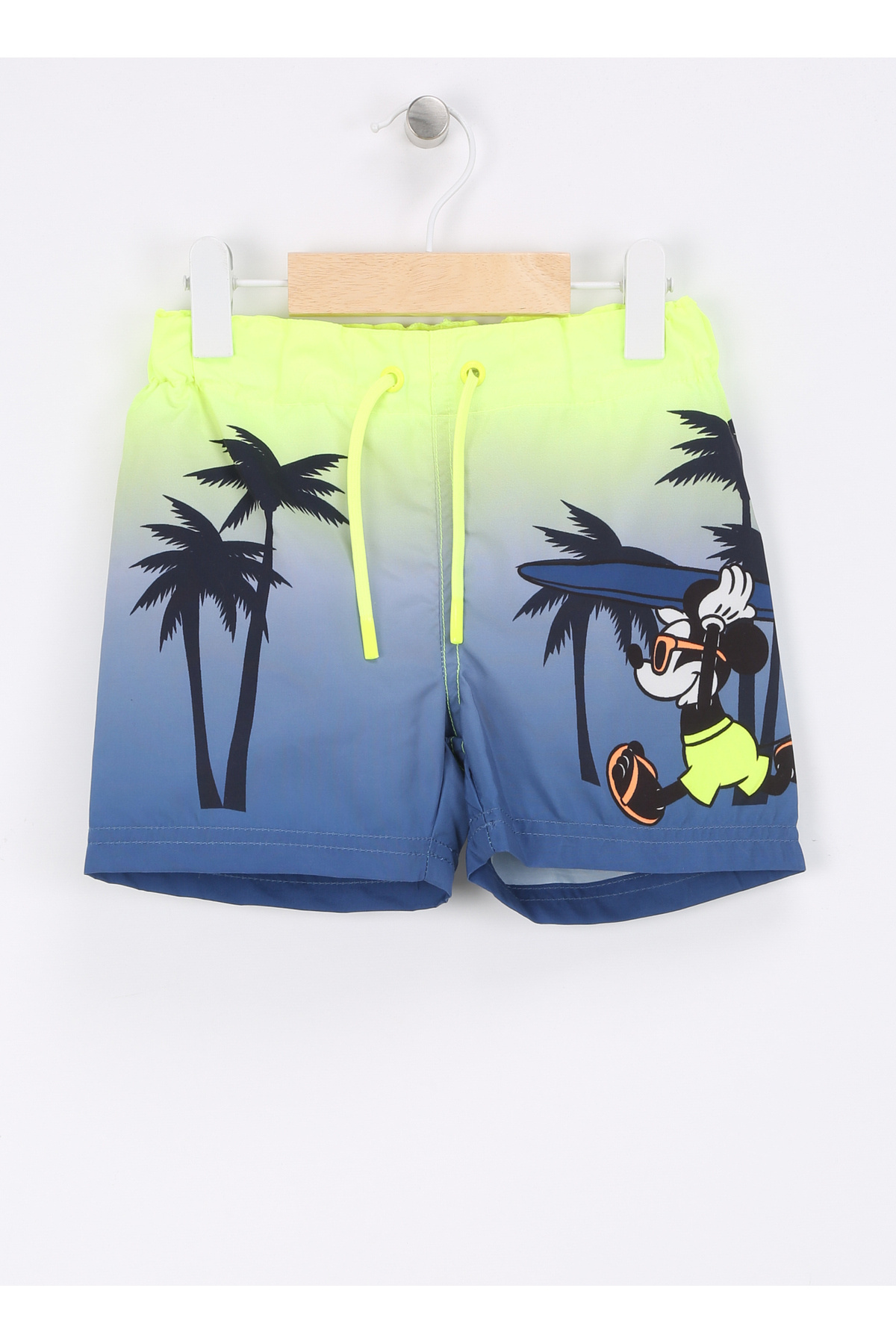 name it Sarı Erkek Çocuk Şort Mayo NMMMACK MICKEY LONG SWIMSHORTS WDI ...