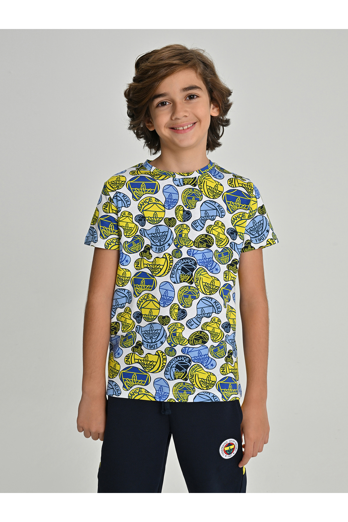 Fenerbahçe ÇOCUK TRIBUN LOGO PATTERNLİ TSHIRT - Fiyatı, Yorumları