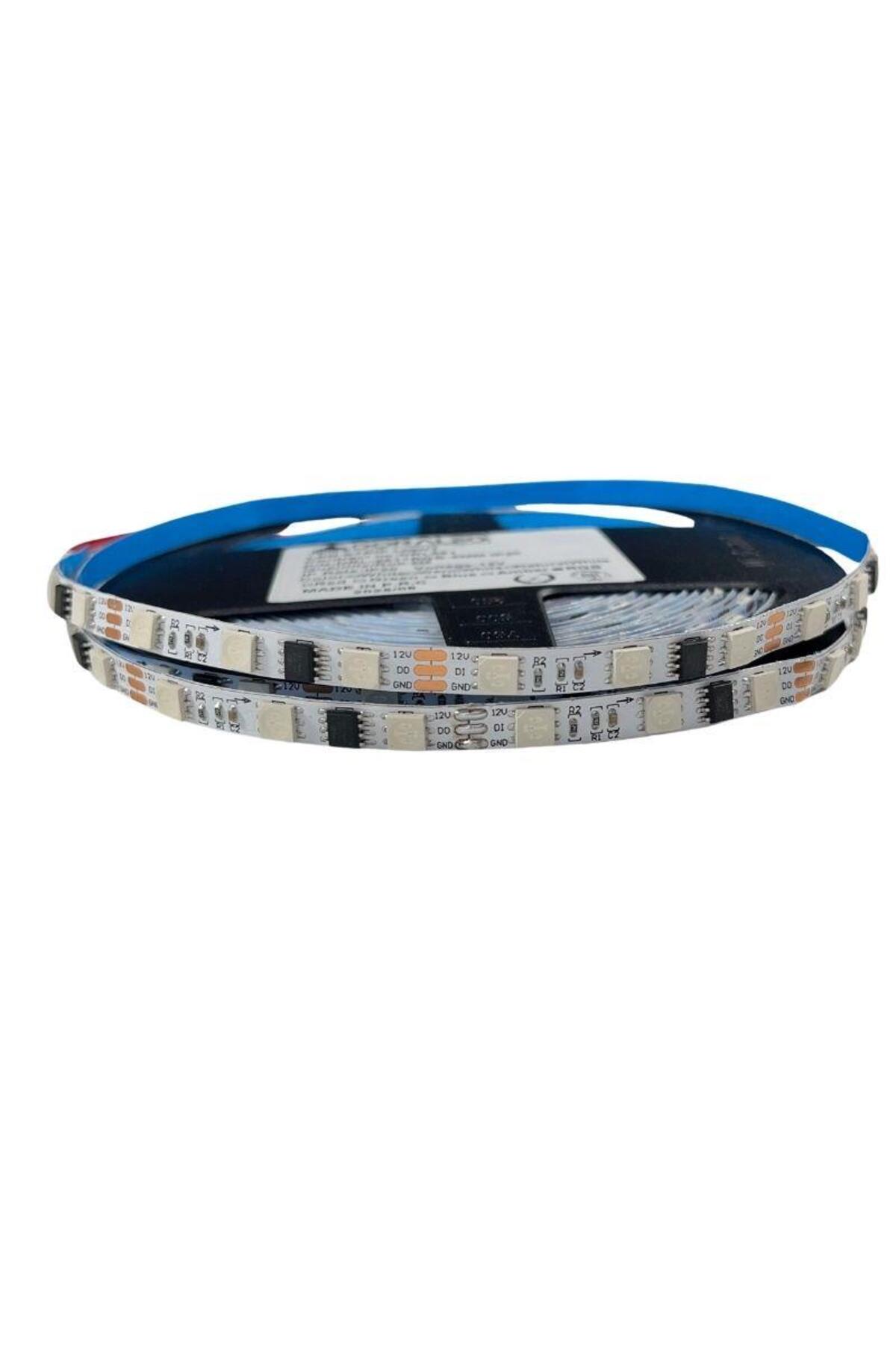 DORA LED WS2811 6MM İNCE PCB ARGB Adreslenebilir Pixel Şerit Led IP20 ...