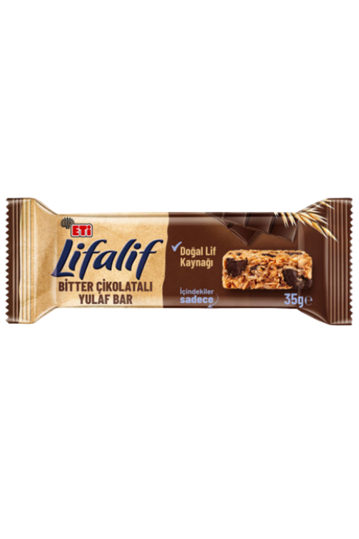 Eti Lifalif Bitter Çikolatalı Yulaf Bar 35 GR * 16 Adet - Fiyatı, Yorumları
