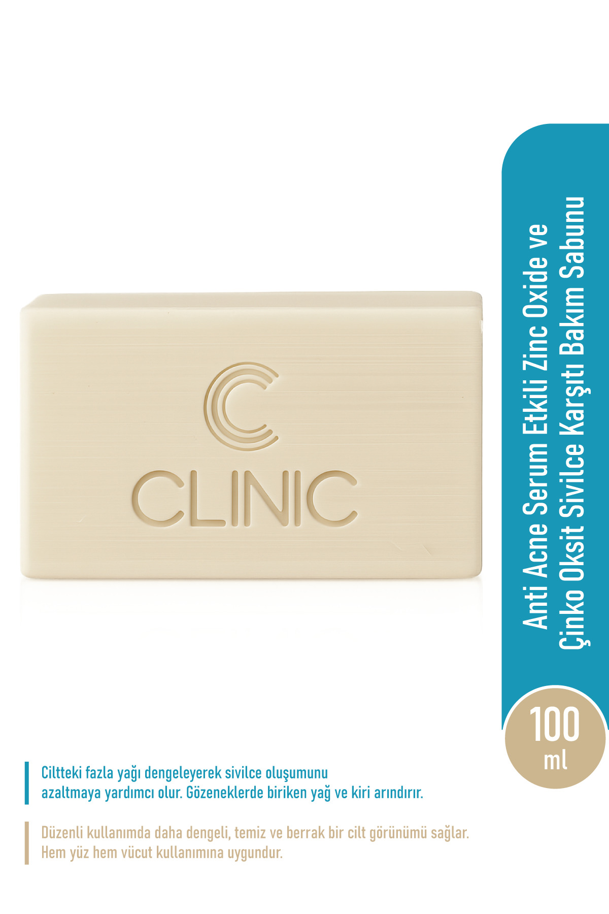 CLINIC PYROO Anti Acne Serum Etkili Zinc Oxide ve Çinko Oksit Karşıtı ...