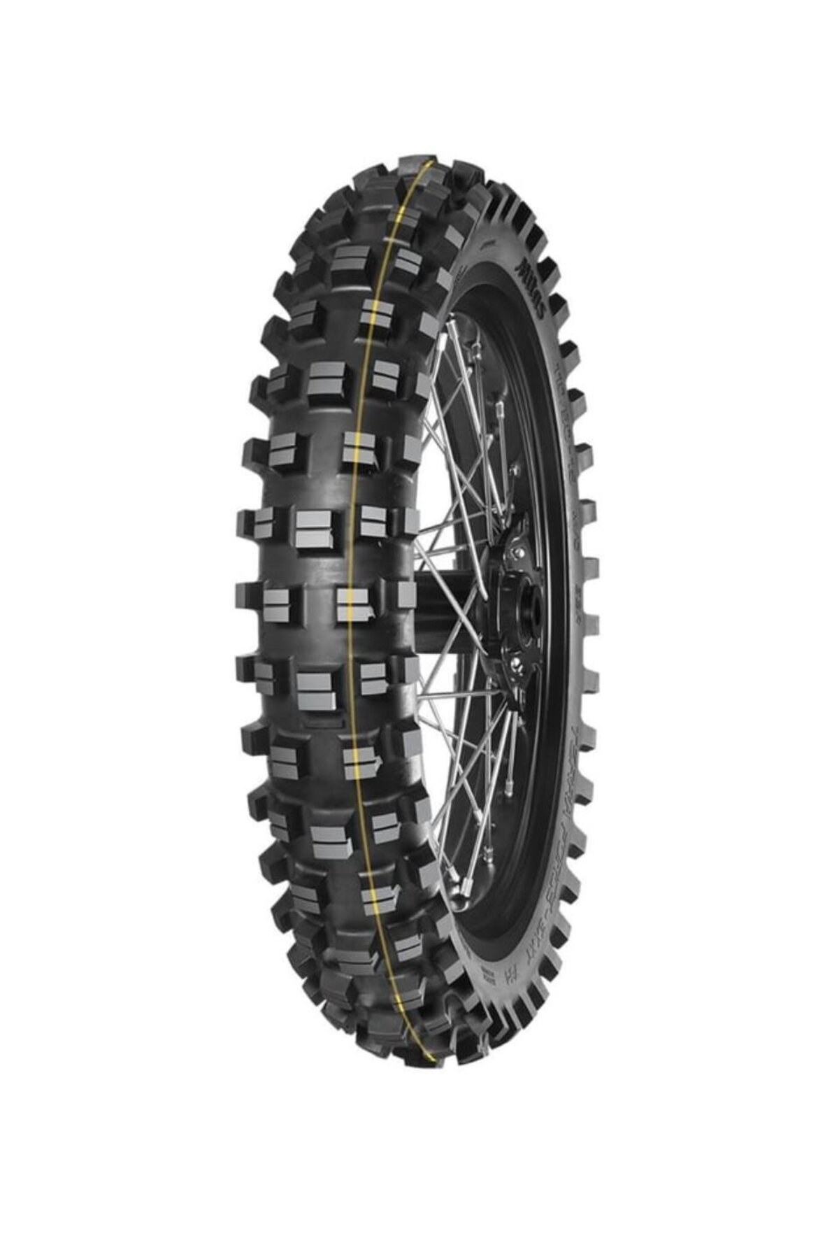 Mitas Husqvarna FE 350 120/90-18 Xt-754 Extreme Arka Lastik Sarı Çizgi ...