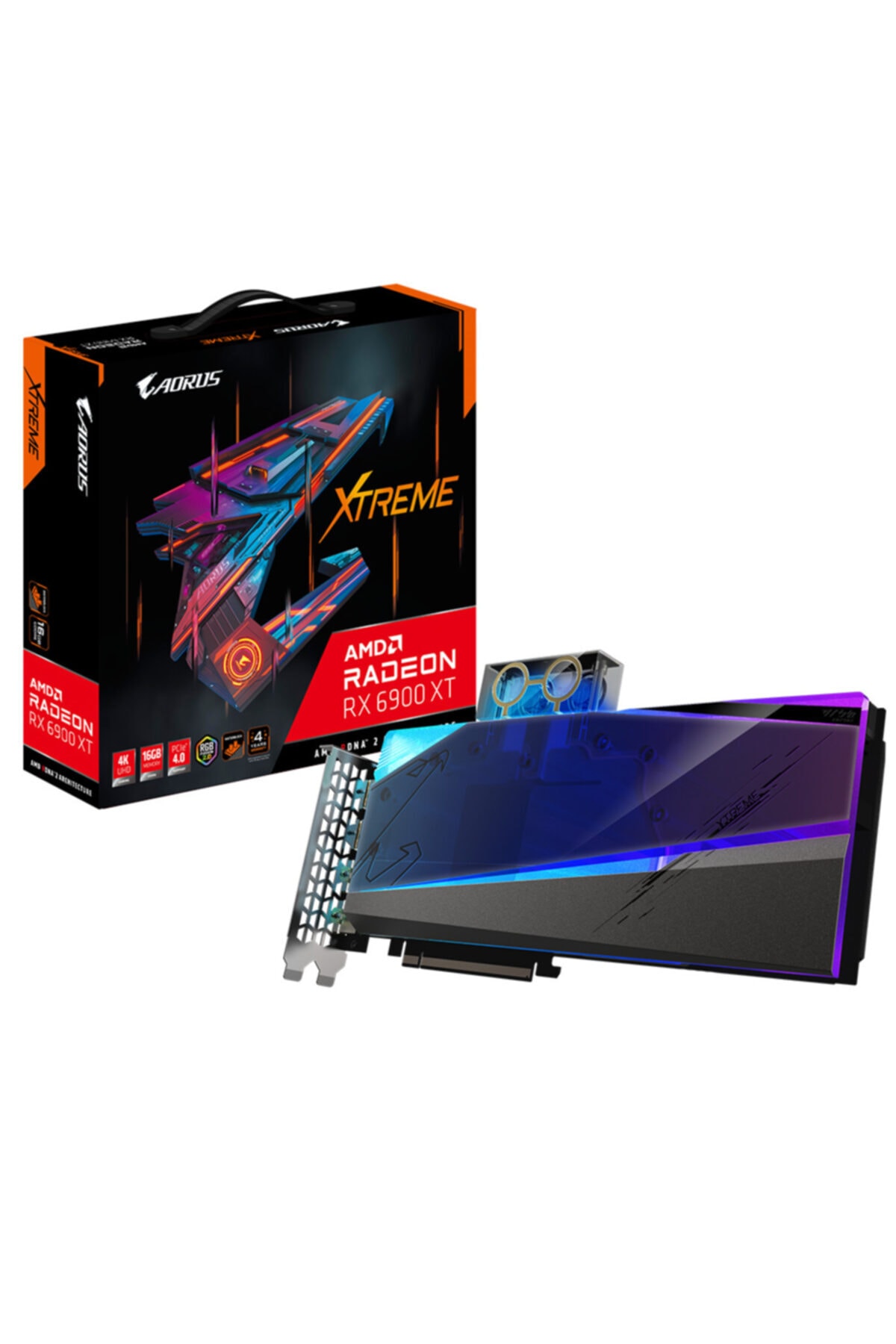 Gigabyte Aorus Radeon Rx 6900 Xt Xtreme Waterforce Wb 16gb Gddr6 Ekran ...