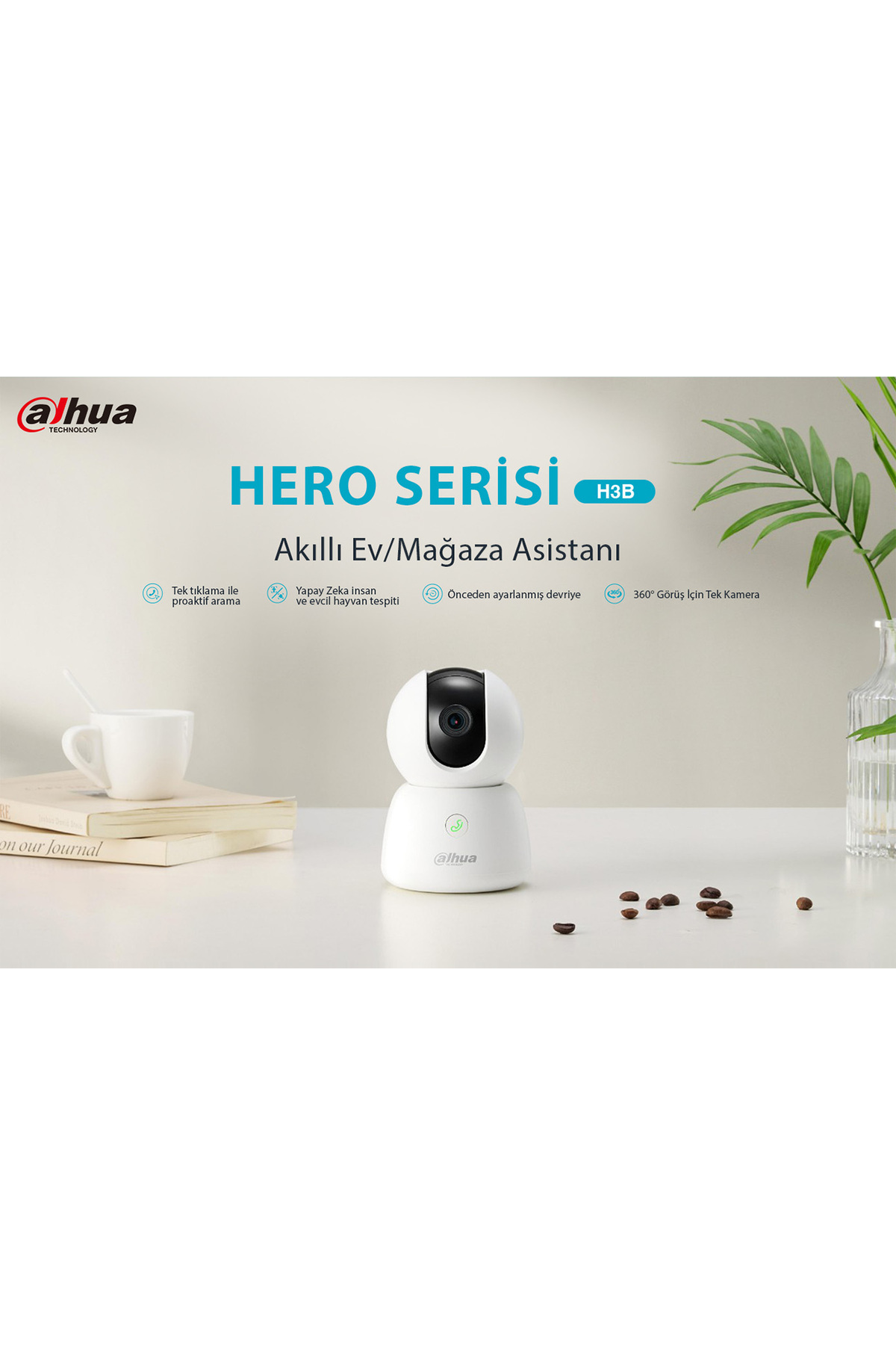 Dahua Hero B1 Akıllı Kamera - Akıllı Wifi Kamera Ev Kamerası Kablosuz ...