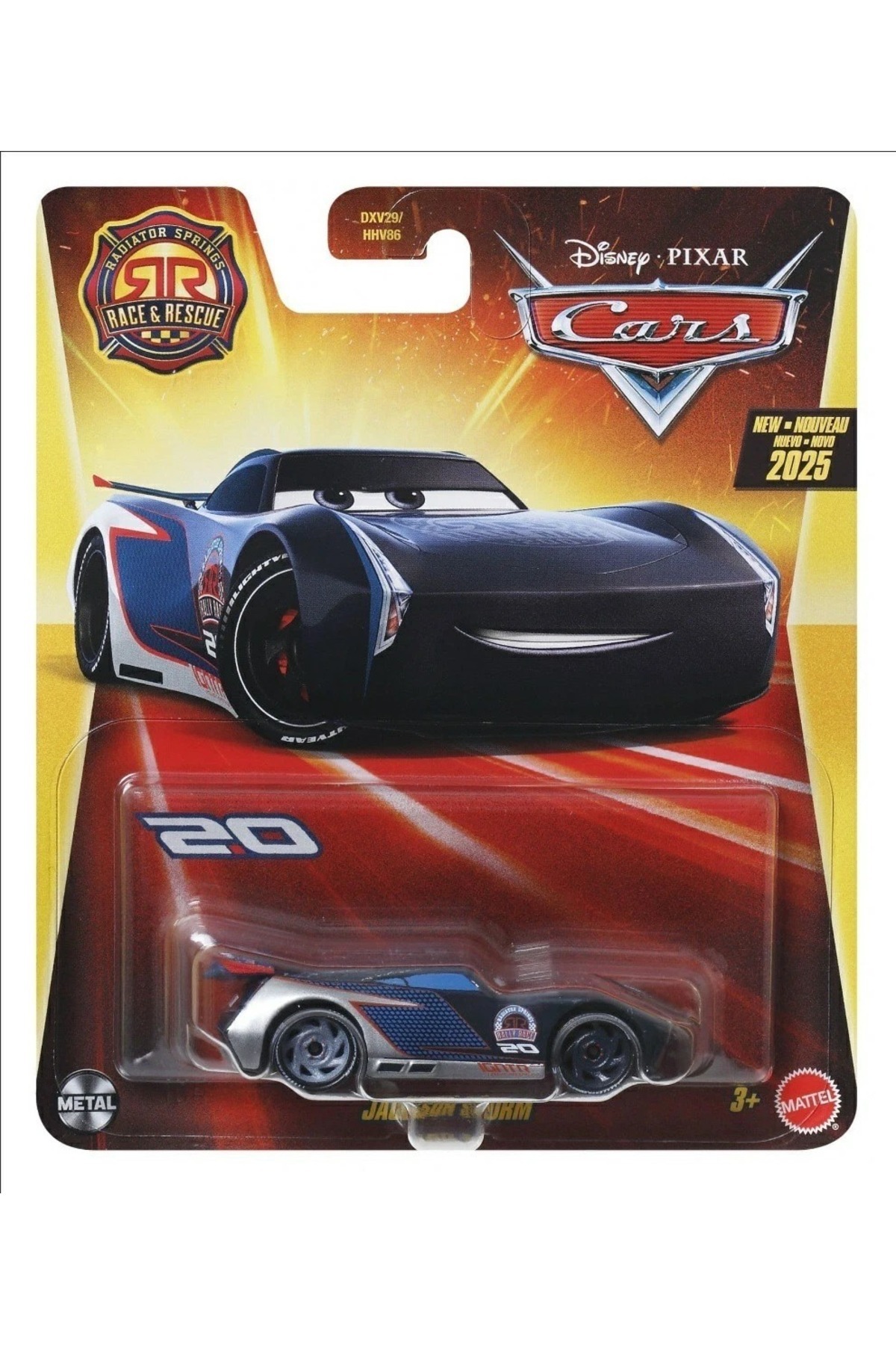 HOT WHEELS Disney Pixar Cars Jackson Storm Race & Rescue Diecast ...