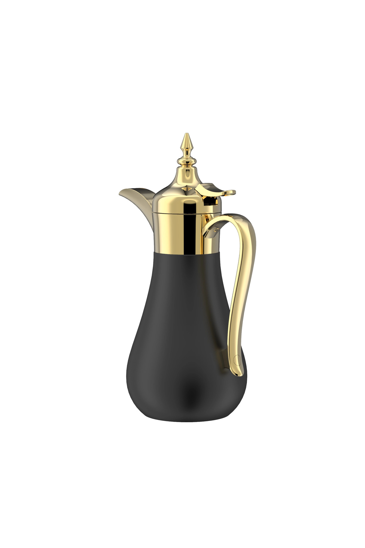 SQUALO Gold + Black Stainless Steel Coffee Pot - 1L- Trendyol