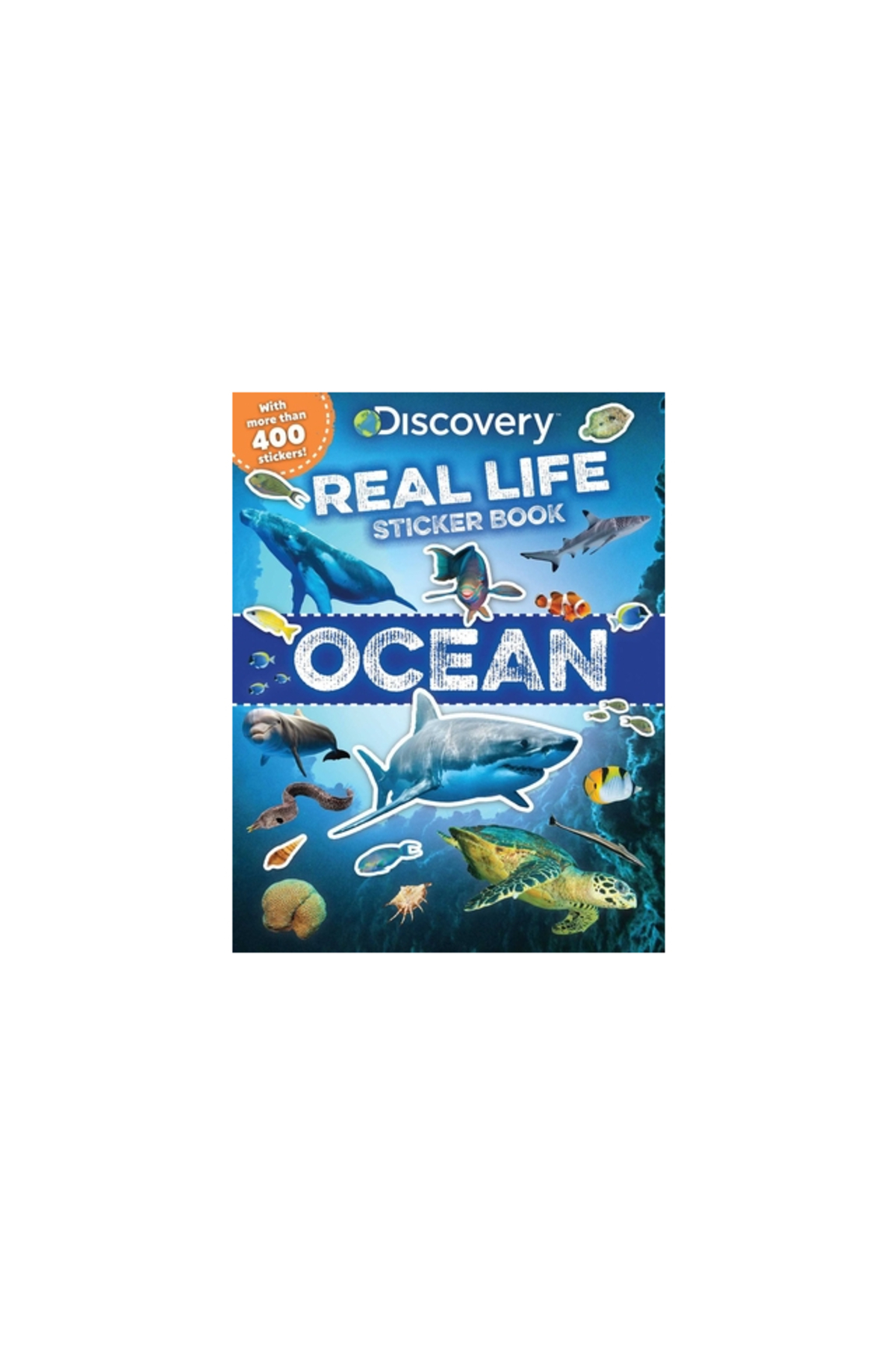 Silver Dolphin Books Discovery Real Life Sticker Book: Ocean- Trendyol